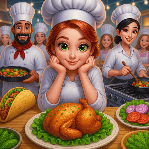 Happy Cooking Master Chef Restaurant: Kitchen Crush: Tycoon Game ...