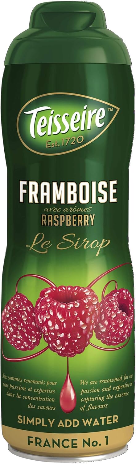 Teisseire Raspberry Syrup, 600 ml : Amazon.co.uk: Grocery