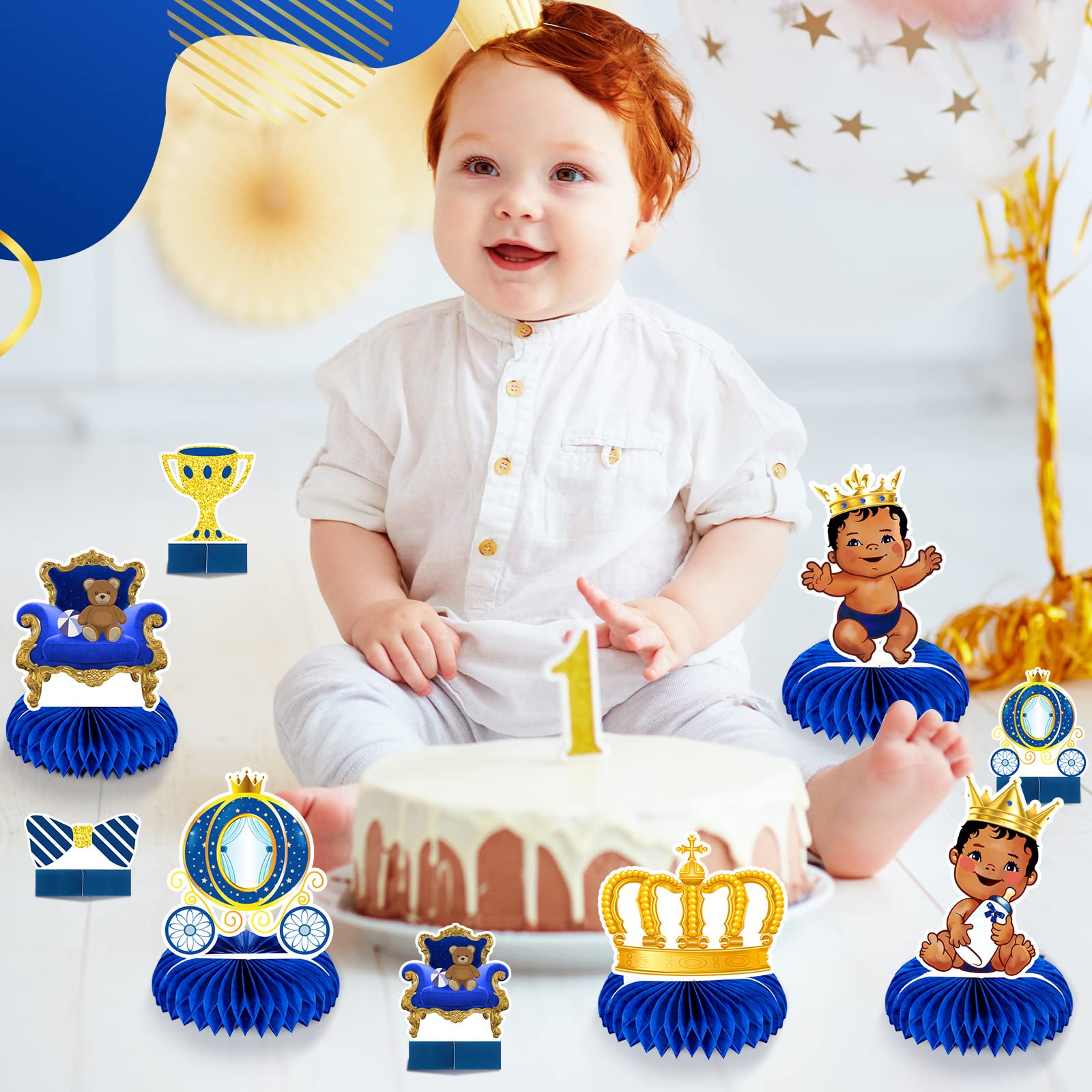 Prince Themed Centerpieces Little Prince Theme | Royal Baby Shower