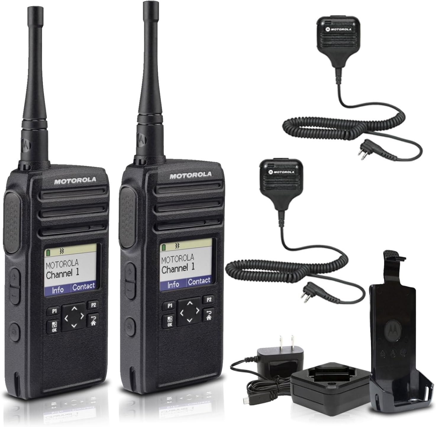 Amazon.com: Motorola DTR700 Digital 2-Way Radio (50 Channels) (DTR700 ...