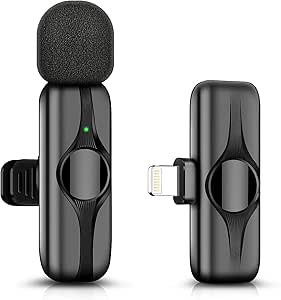 Amazon.com: KASHEVI Mini Wireless Lavalier Microphone Doumbek Goat Skin ...