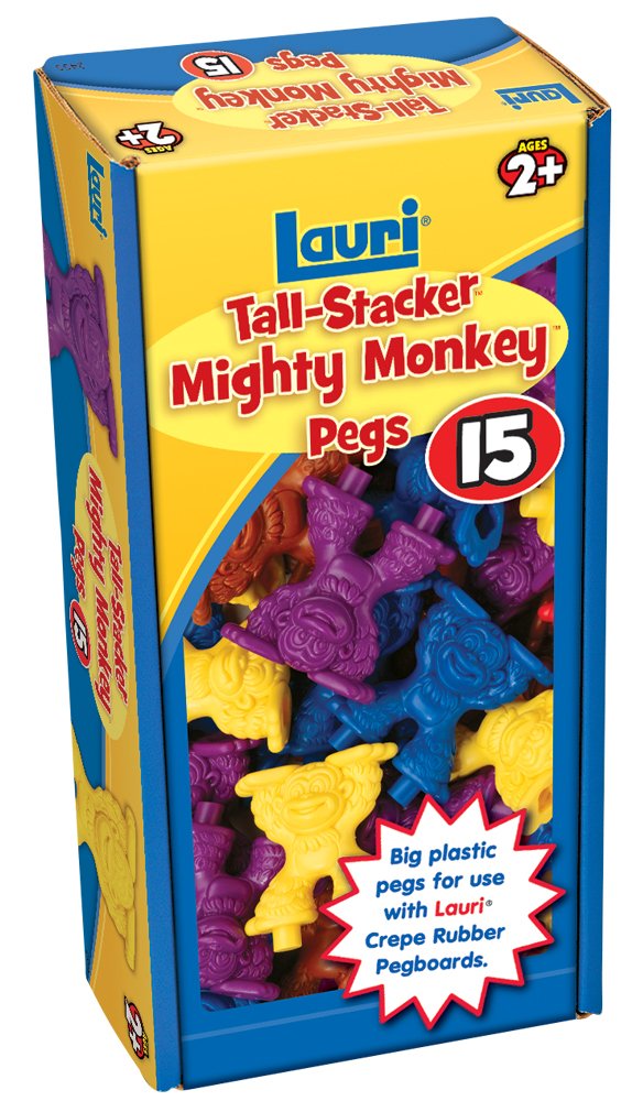 Lauri Tall-Stackers - Mighty Monkey Pegs Only-Add On : Amazon.in: Toys ...