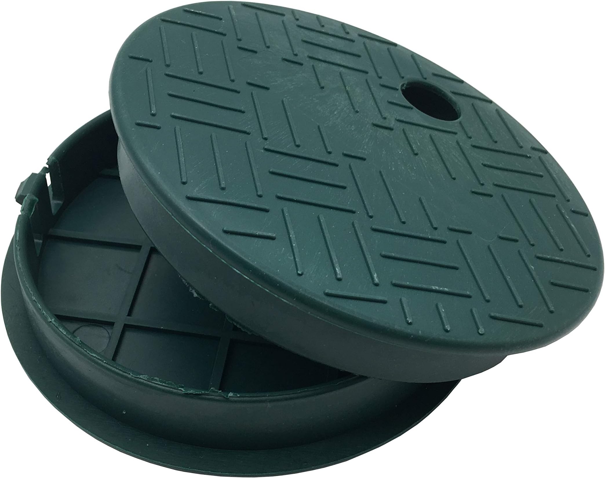 Amazon.com : SEULEME Pneumatic Valve Box Cover Lid 6” Round Sprinkler ...