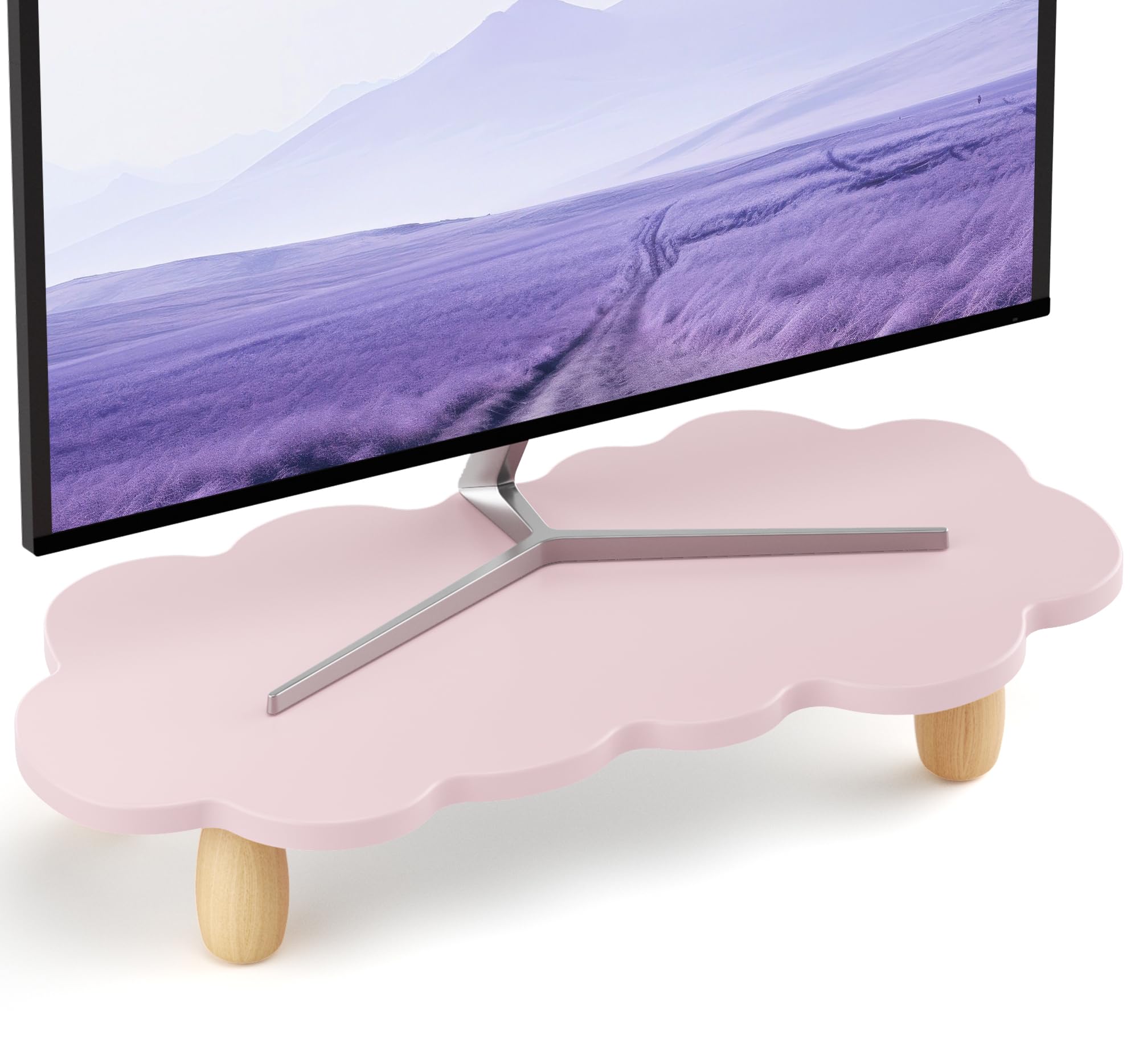 Amazon.com: AFOOYO Monitor Stand Riser,Sheep-Shaped Sturdy Wood ...