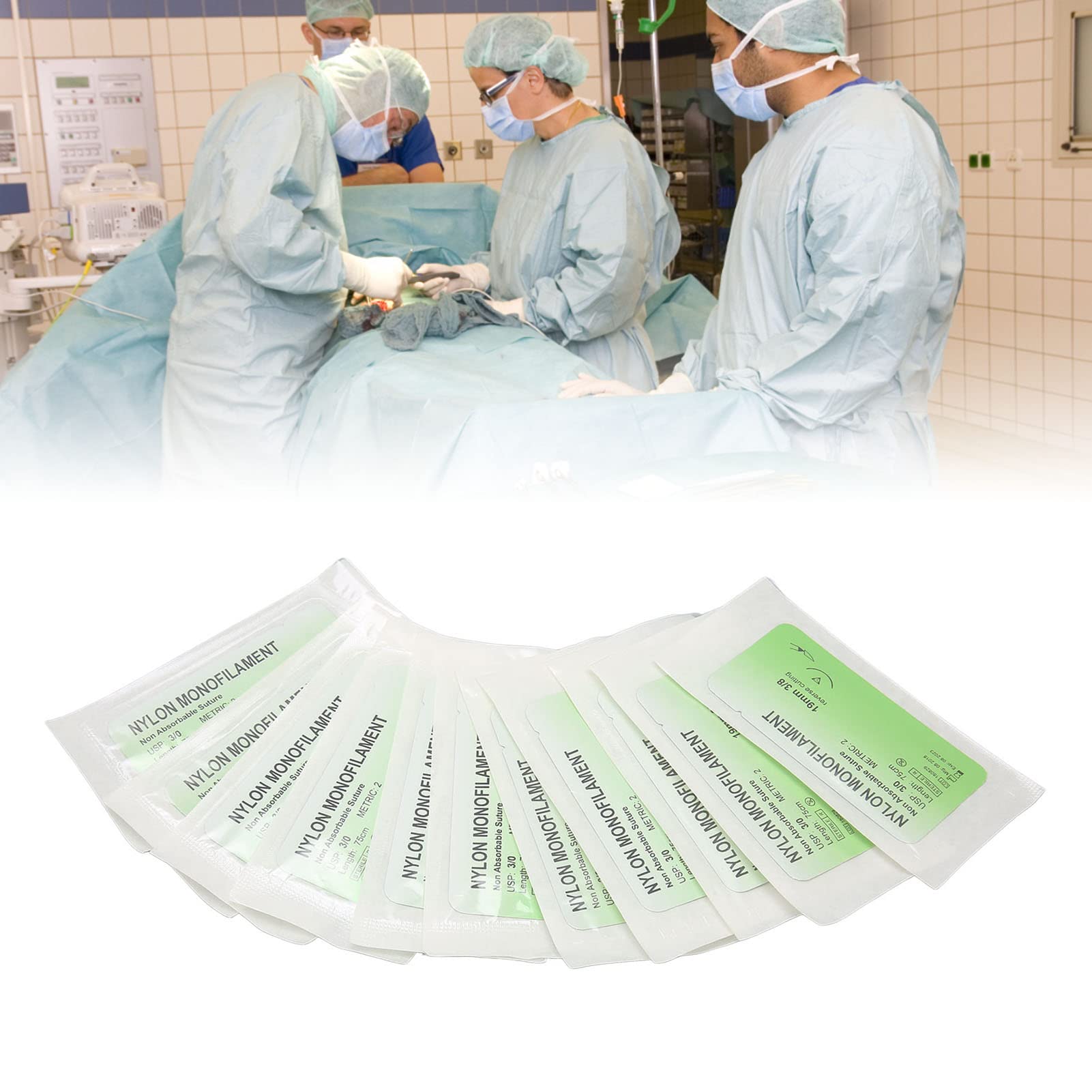 Snapklik.com : Suture Thread, 12pcs Suture Practice Threads Individual ...