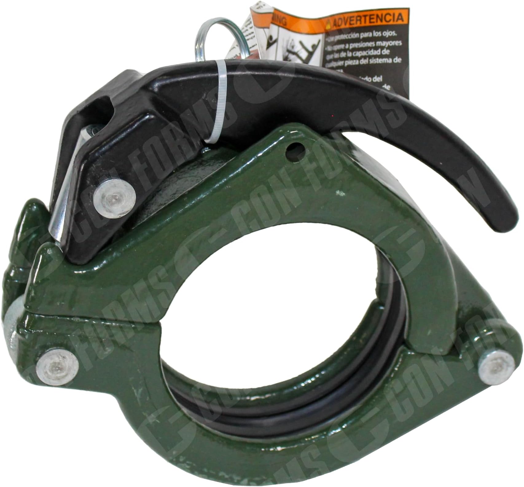 Amazon.com: Con Forms 4" HD Adjustable Snap Clamp Concrete Pump ...