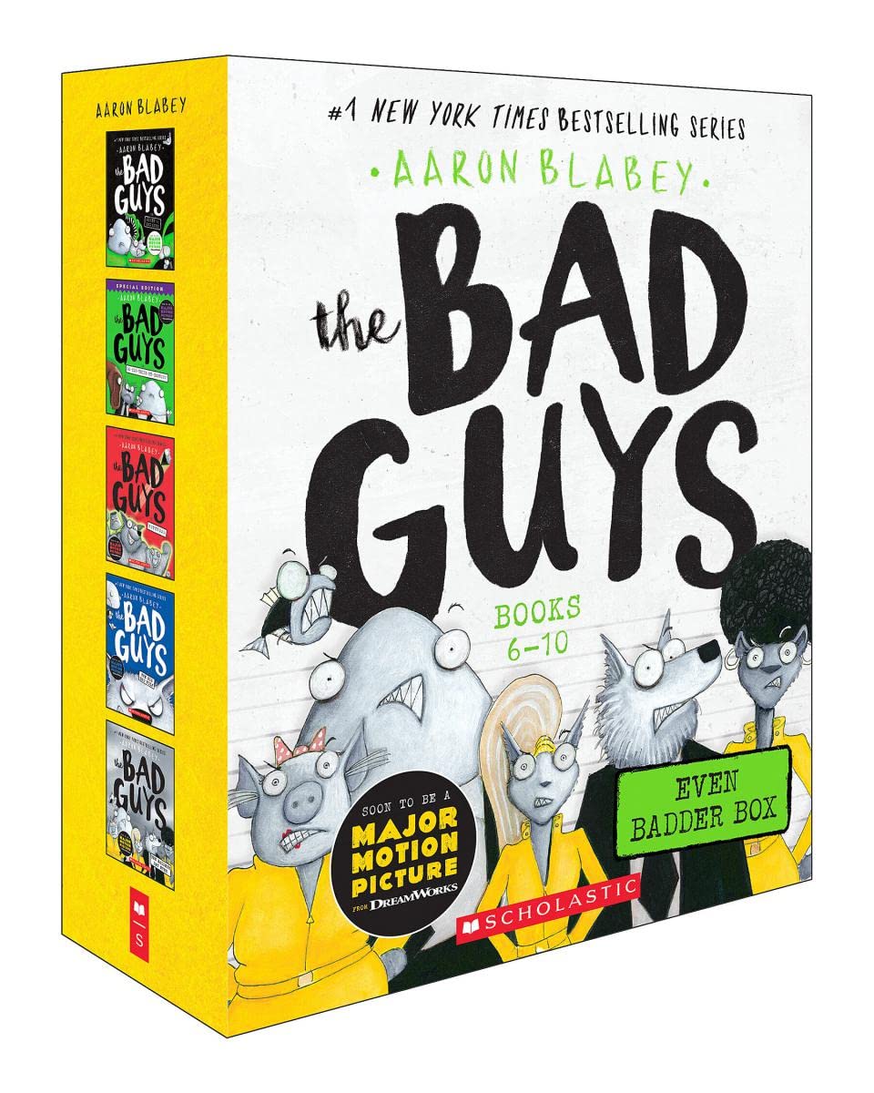 Amazon.com: The Bad Guys Even Badder Box Set (The Bad Guys #6-10 ...