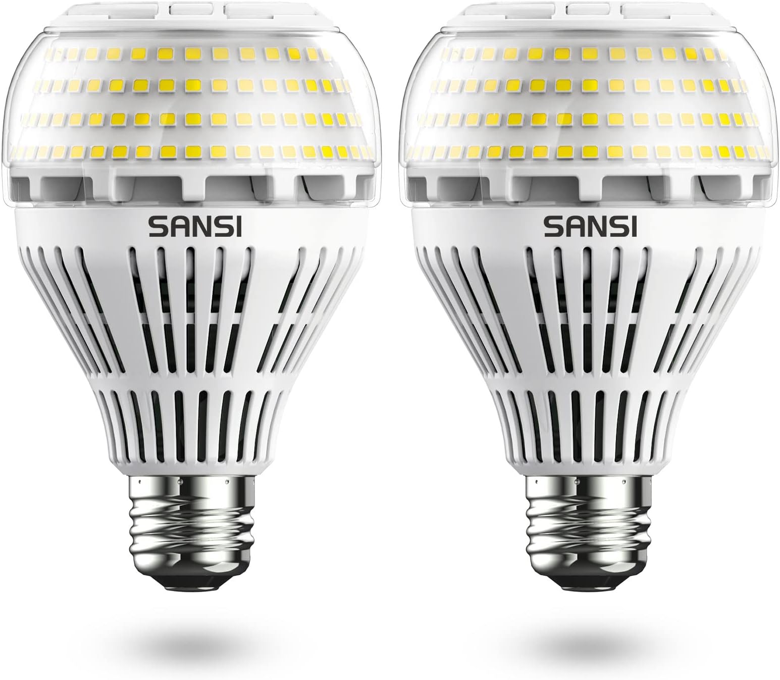 SANSI 22W Bright LED Light Bulbs, 200W Incandescent Bulbs Equivalent ...