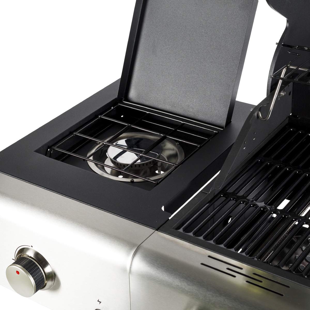 Roma 4 Burner Outback Barbecues Tepro Buffalo Dual Fuel Gas & Charcoal