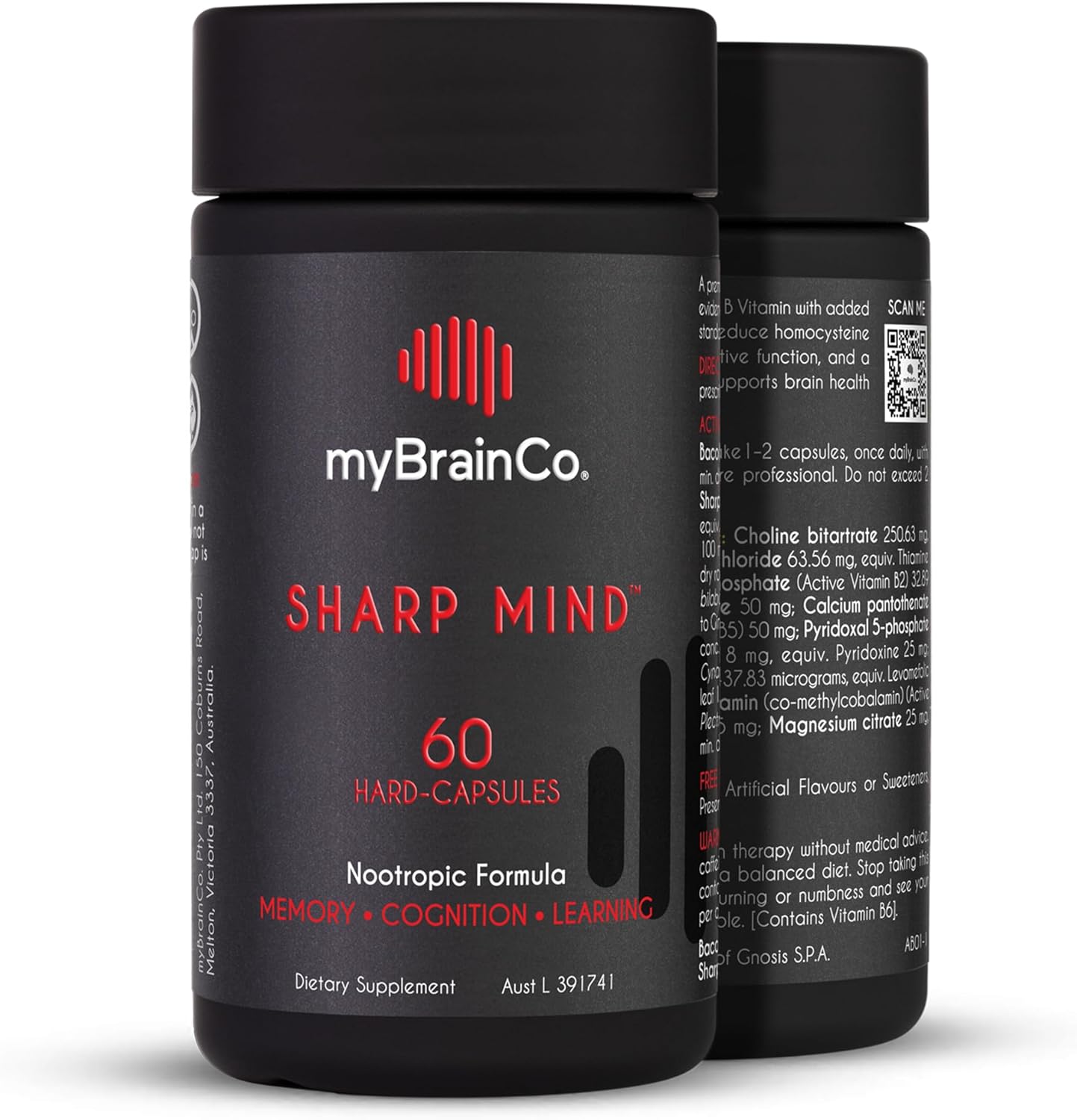 Amazon.com: myBrainCo. Sharp Mind - Nootropic Brain Supplement for ...