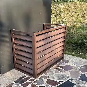 5P/3P Air Conditioner Cover Aluminum Mini Split Unit Outdoor ...