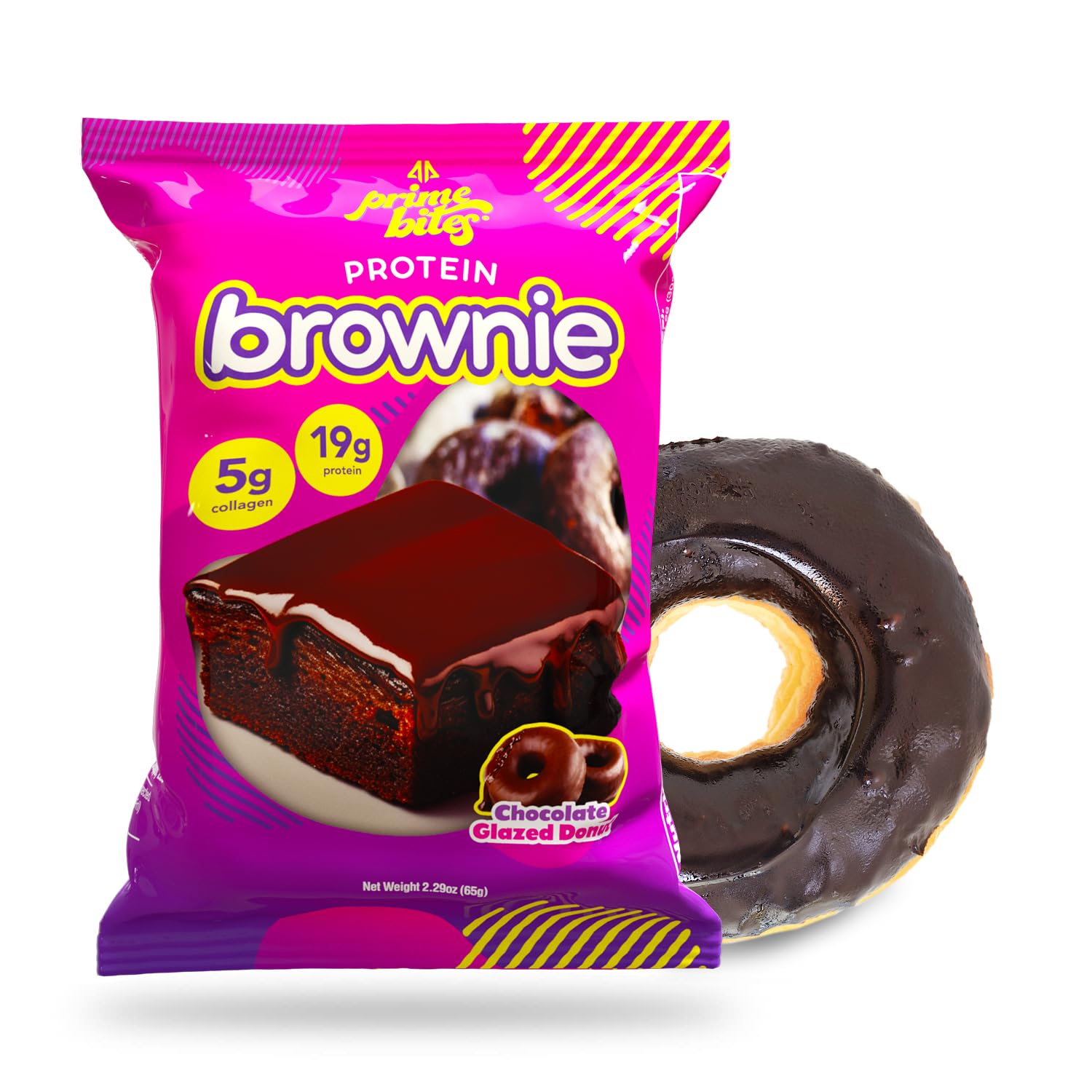 Amazon.com : Alpha Prime Supplements Prime Bites Protein Brownie from ...
