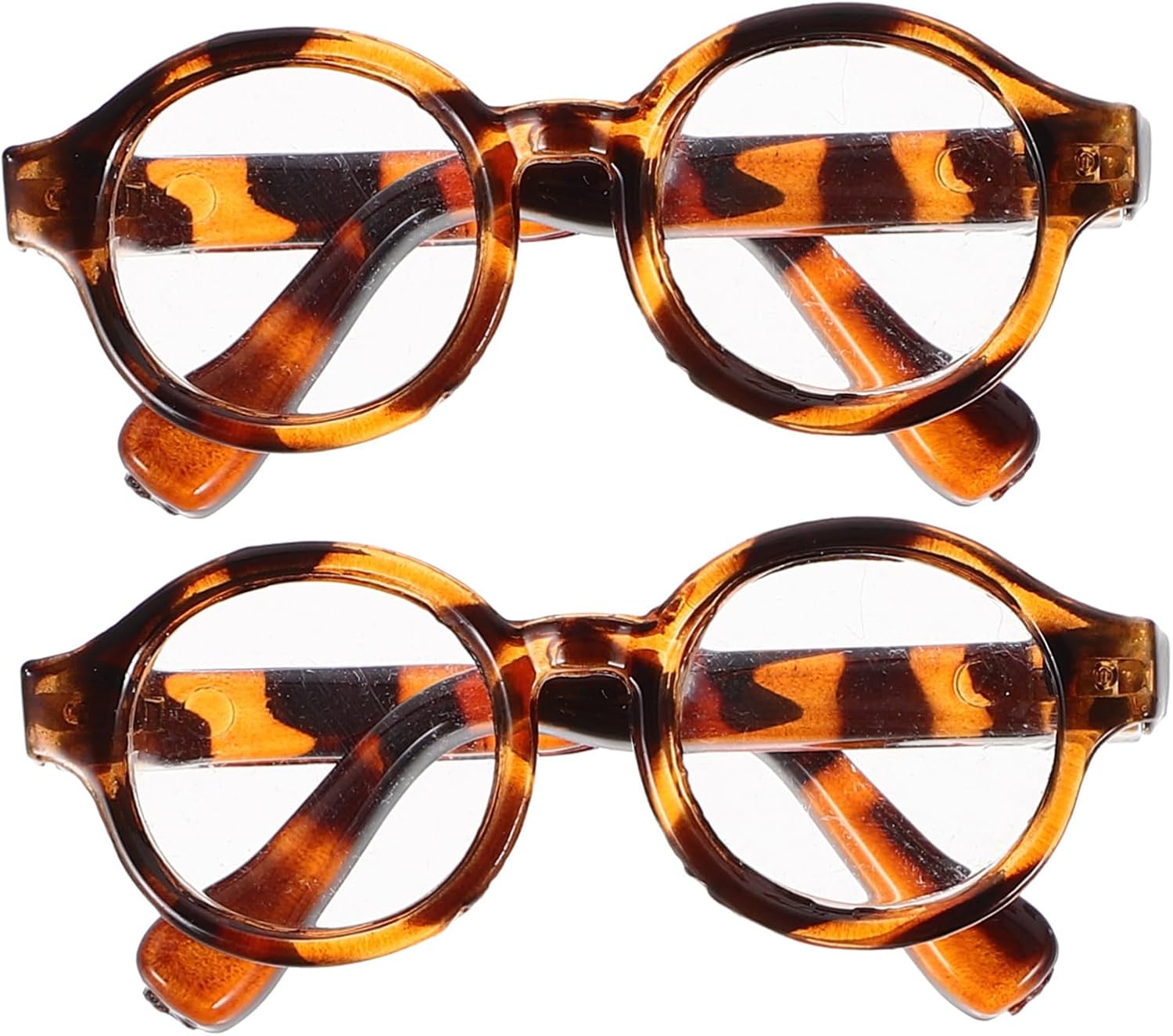 Amazon.com: VICASKY 2 Pairs Doll Mini Glasses Mini Dolls Costume ...