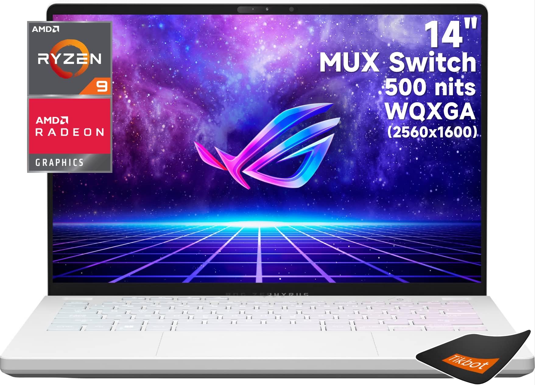 ASUS - ROG Zephyrus 14” WQXGA 120Hz Gaming Laptop – AMD Radeon RX 6700S ...