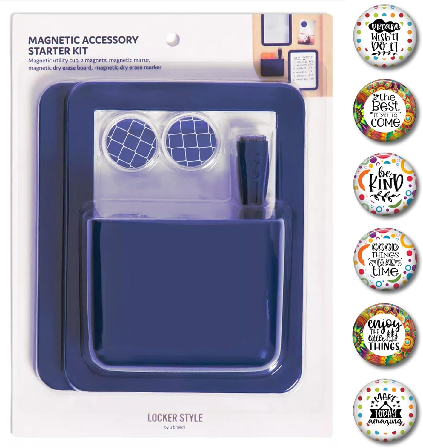 Amazon.com: Charmed By Dragons Magnetic Locker Accessories Locker Kit ...