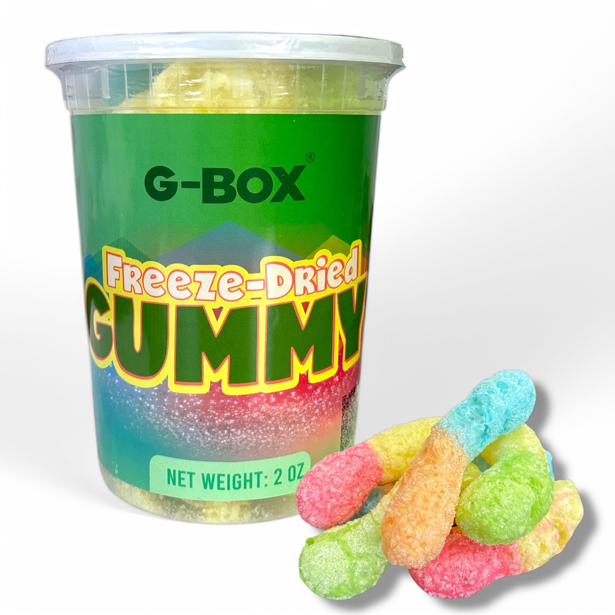 Snapklik.com : G-BOX Freeze Dried Sour Gummy Worms, TikTok Trend Items ...