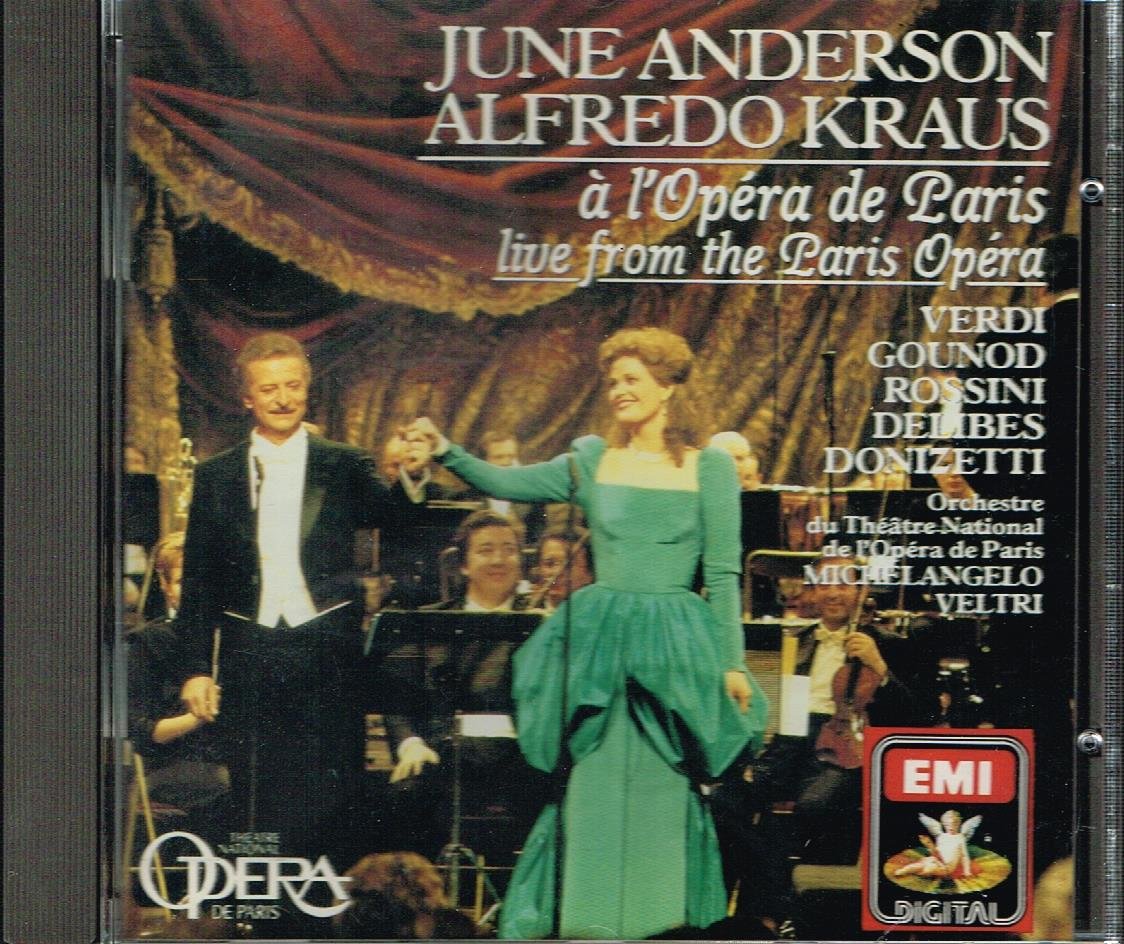 June Anderson / Alfredo Kraus: Live From the Paris Opera - Amazon.com Music