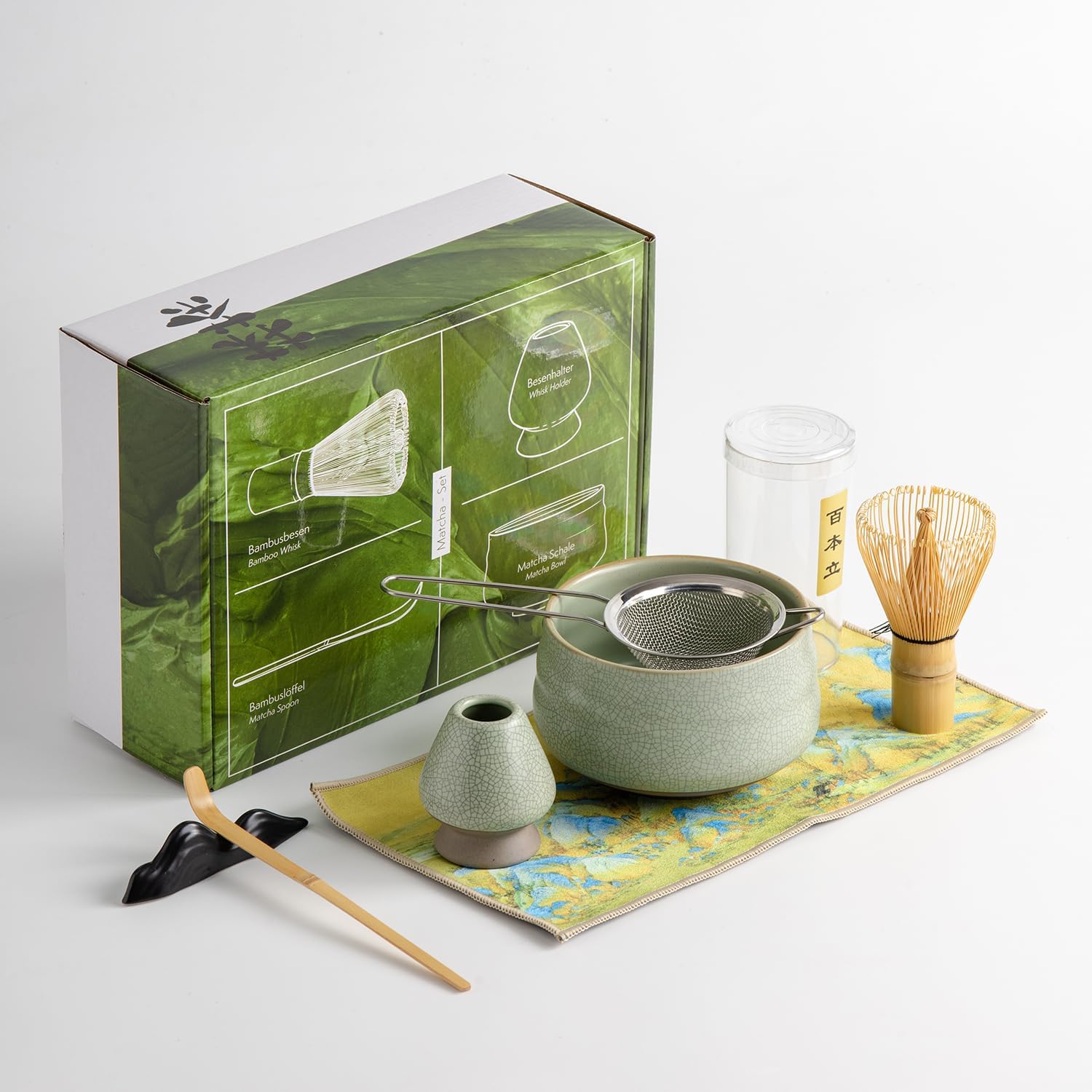 Amazon.com: Zavuni Matcha Whisk Set and Bowl – Matcha Kit Set | Matcha ...