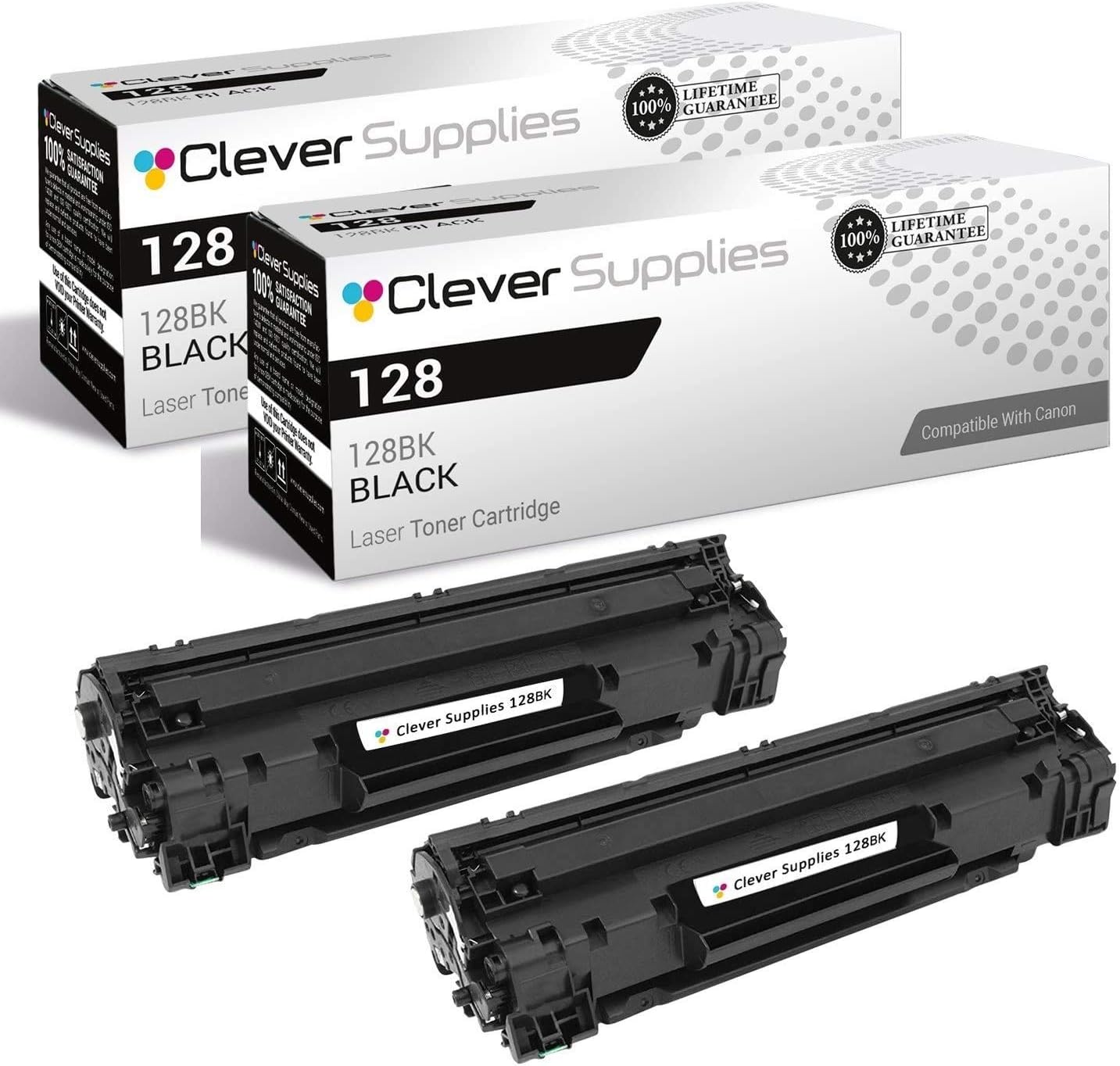 Amazon.com: CS Replacement Toner Cartridge Compatible with Canon 128 ...