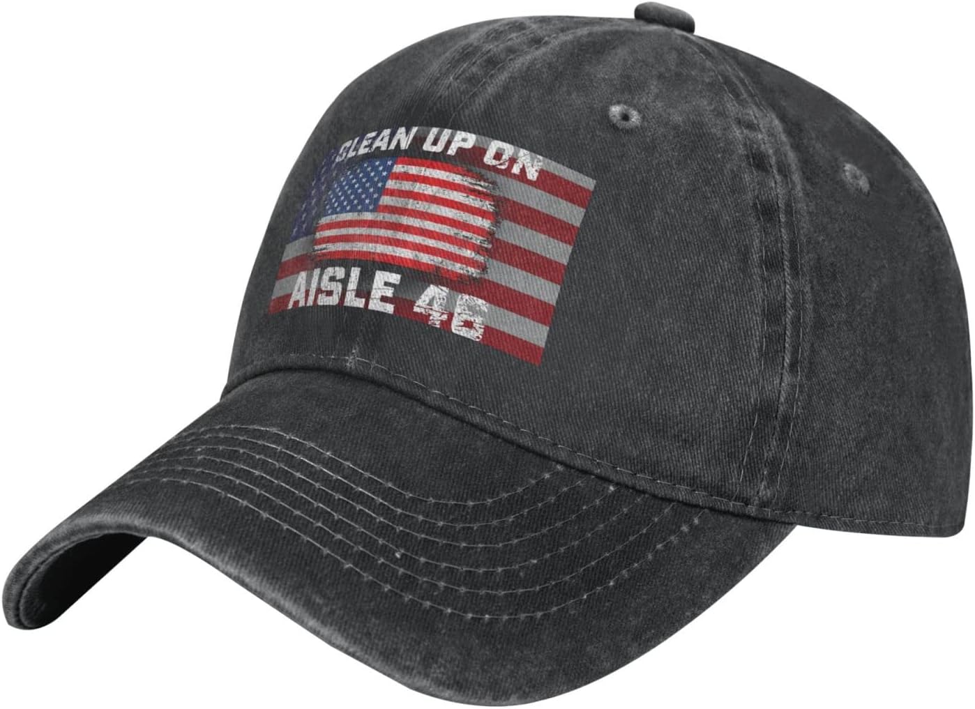 Clean Up On Aisle 46 Adjustable Cotton Peaked Cap Available for Men ...