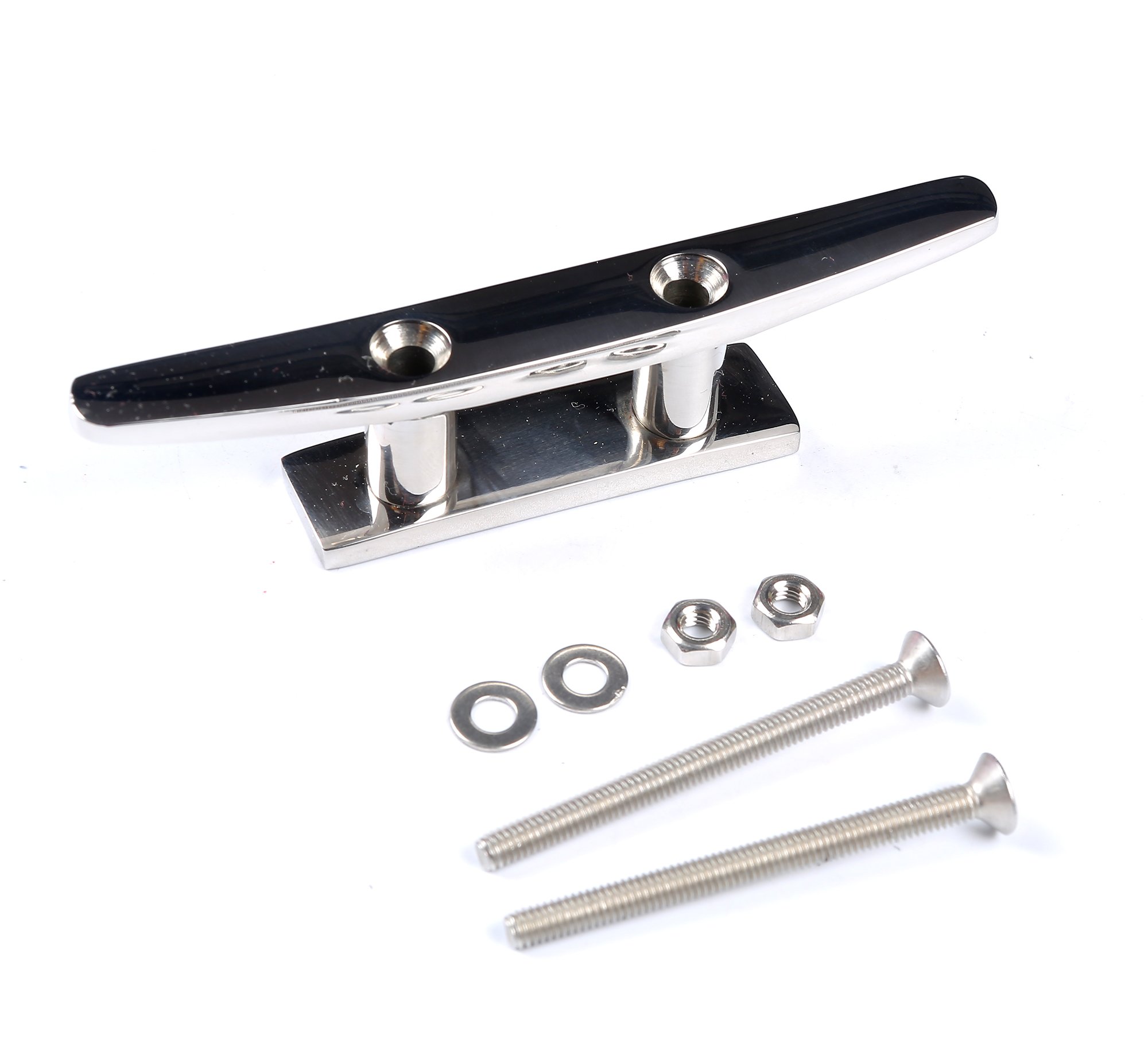 Snapklik.com : Mxeol Boat Dock Cleats 4 Inch Stainless Steel Rope Tie ...