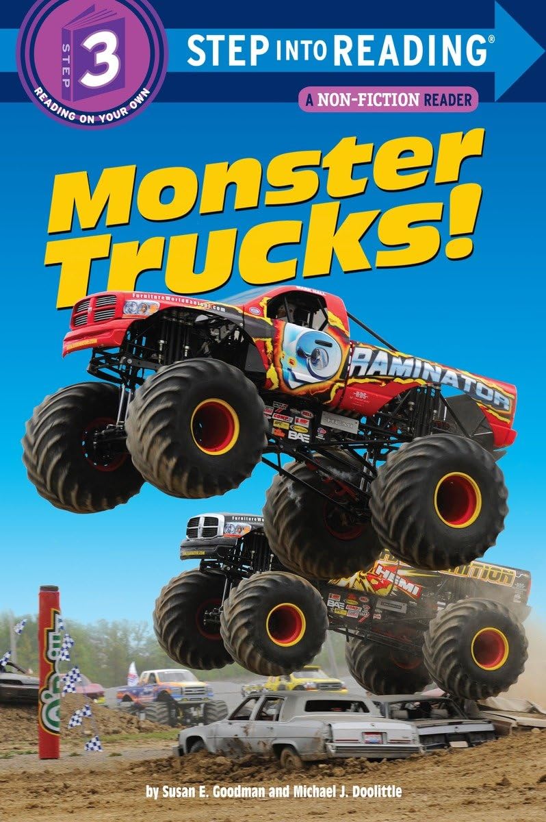 Amazon.com: Monster Trucks! (Step into Reading): 9780375862083: Goodman ...