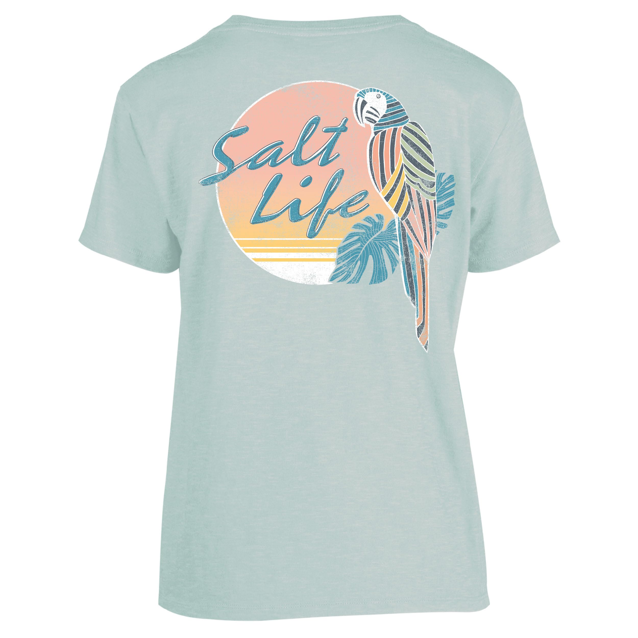 Salt Life Women's Polly in Paradise Short Sleeve Tee at Amazon Women’s ...