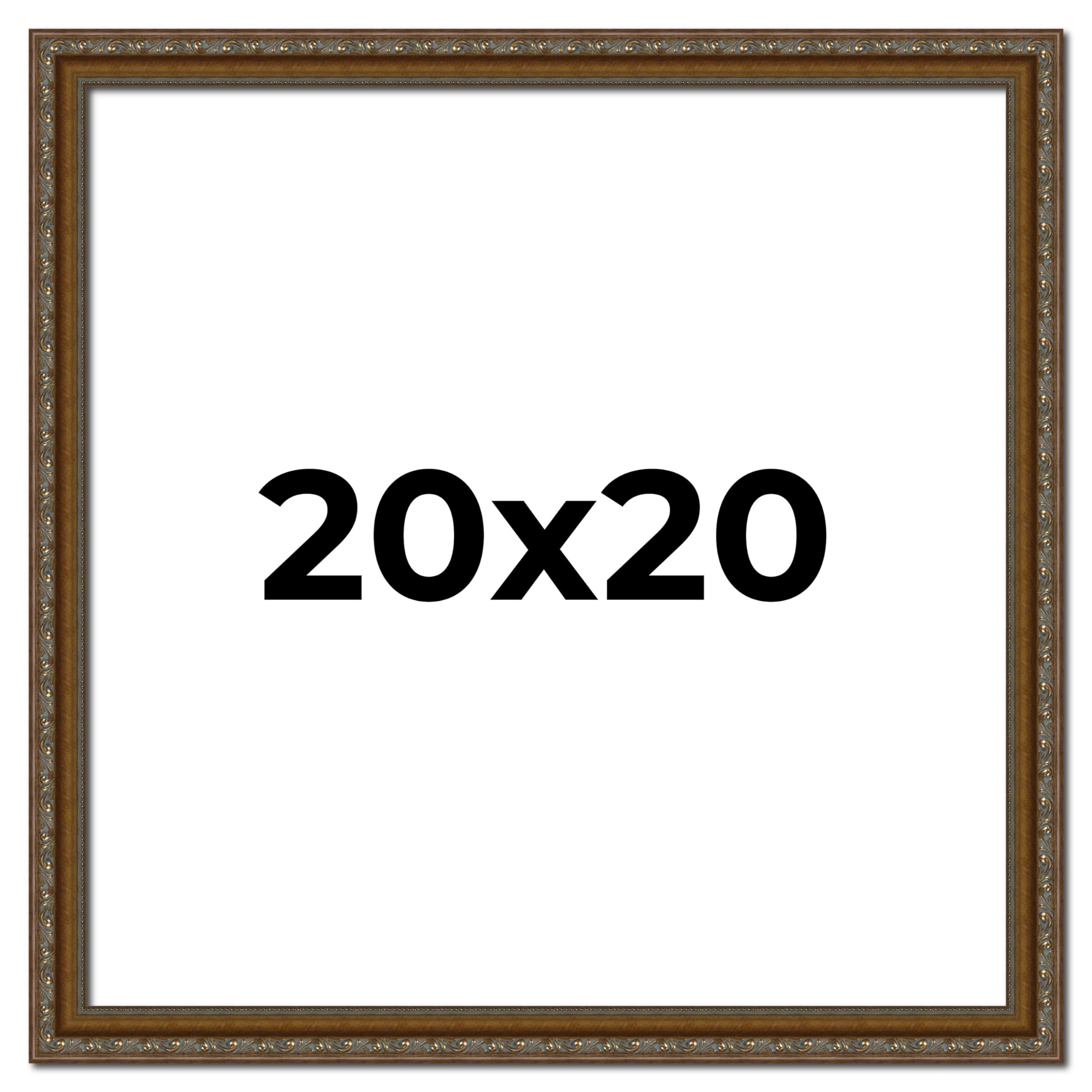 Antique Square Gold Picture Frame