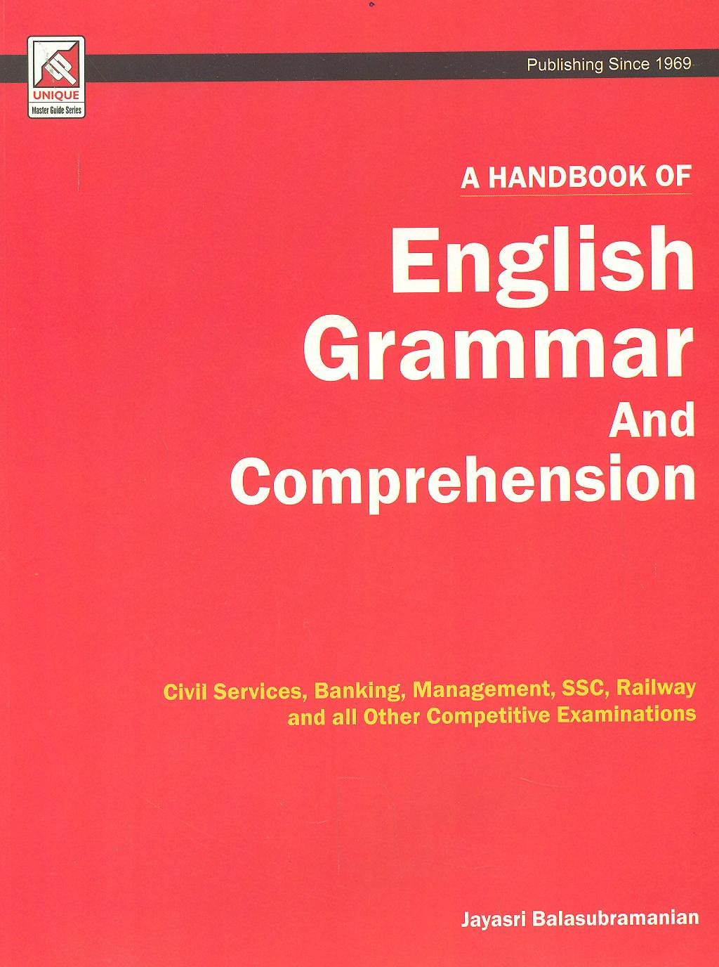 A handbook of English Grammar and Comprehension : Amazon.in: Books