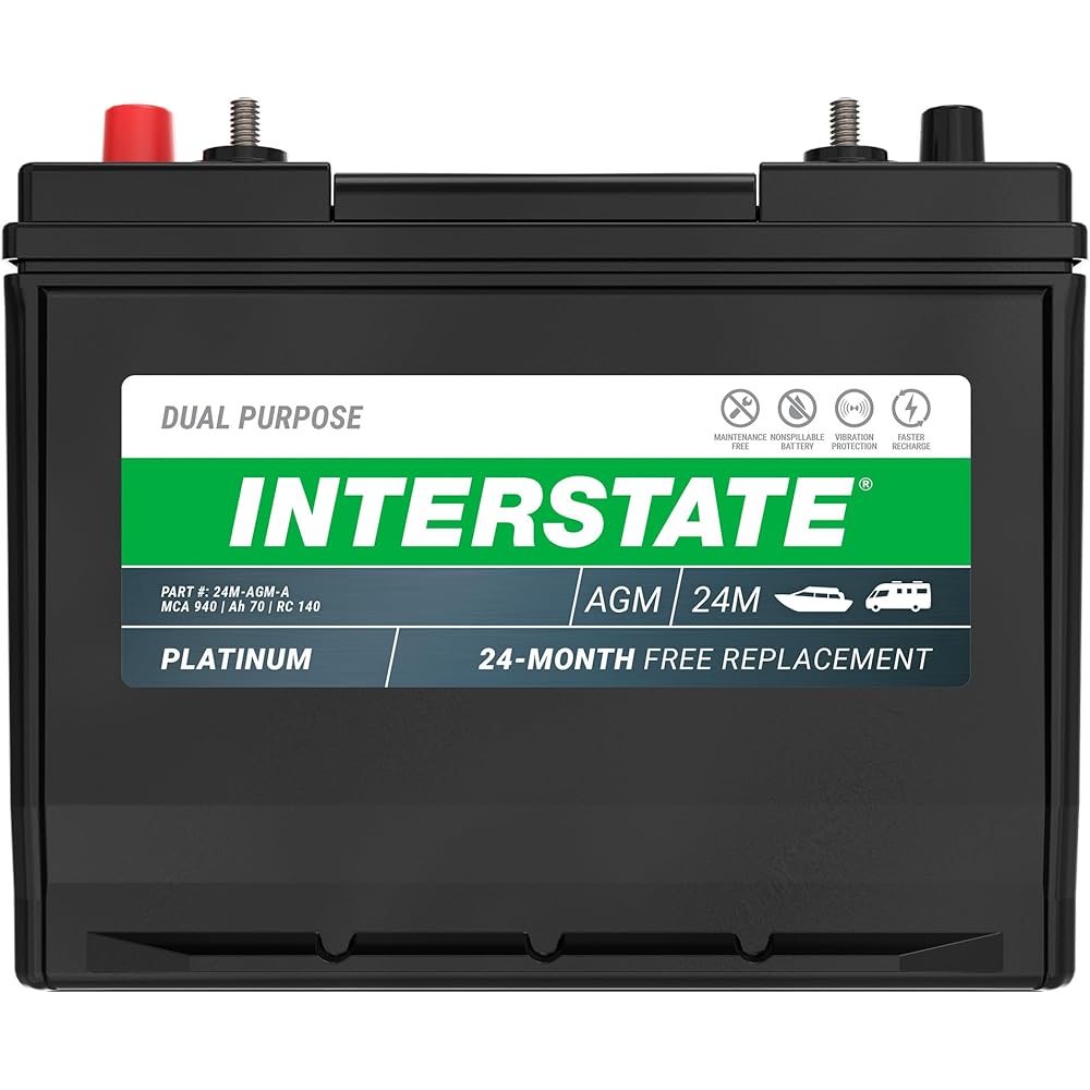 $43/mo - Finance Interstate Batteries Marine/RV Battery 12V 70Ah 750CCA ...