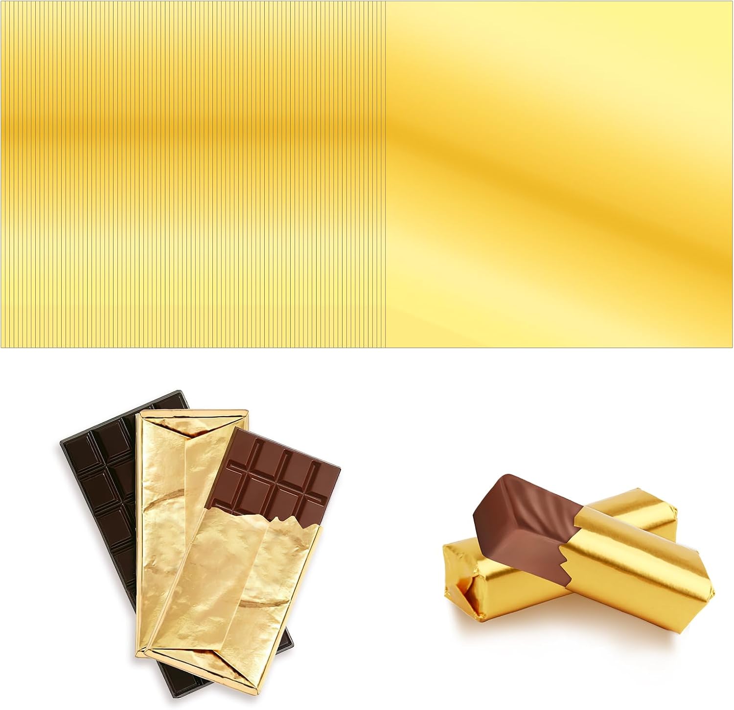 Amazon.com: Candy Wrappers Paper, 100pcs Chocolate Bar Wrappers with ...
