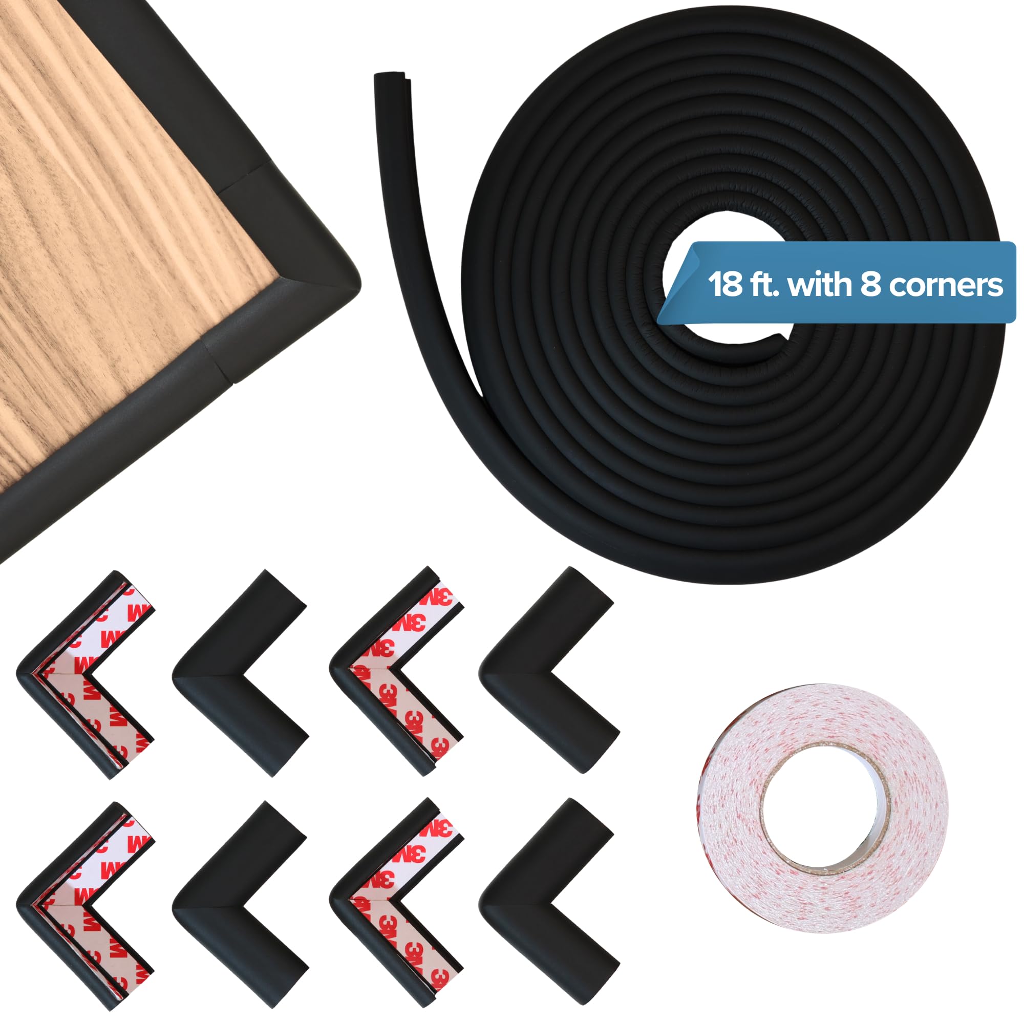 Amazon.com : Baby Proof Corners and Edges for Furniture – Extra Large ...
