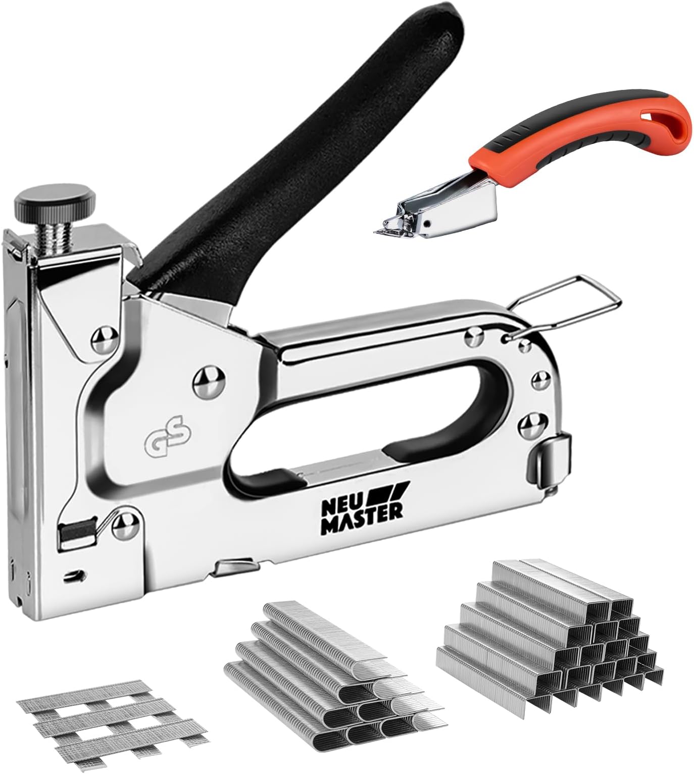 amazon basics 3 in 1 Heavy Duty Staple Gun with staples - (4-14mm) 600 ...