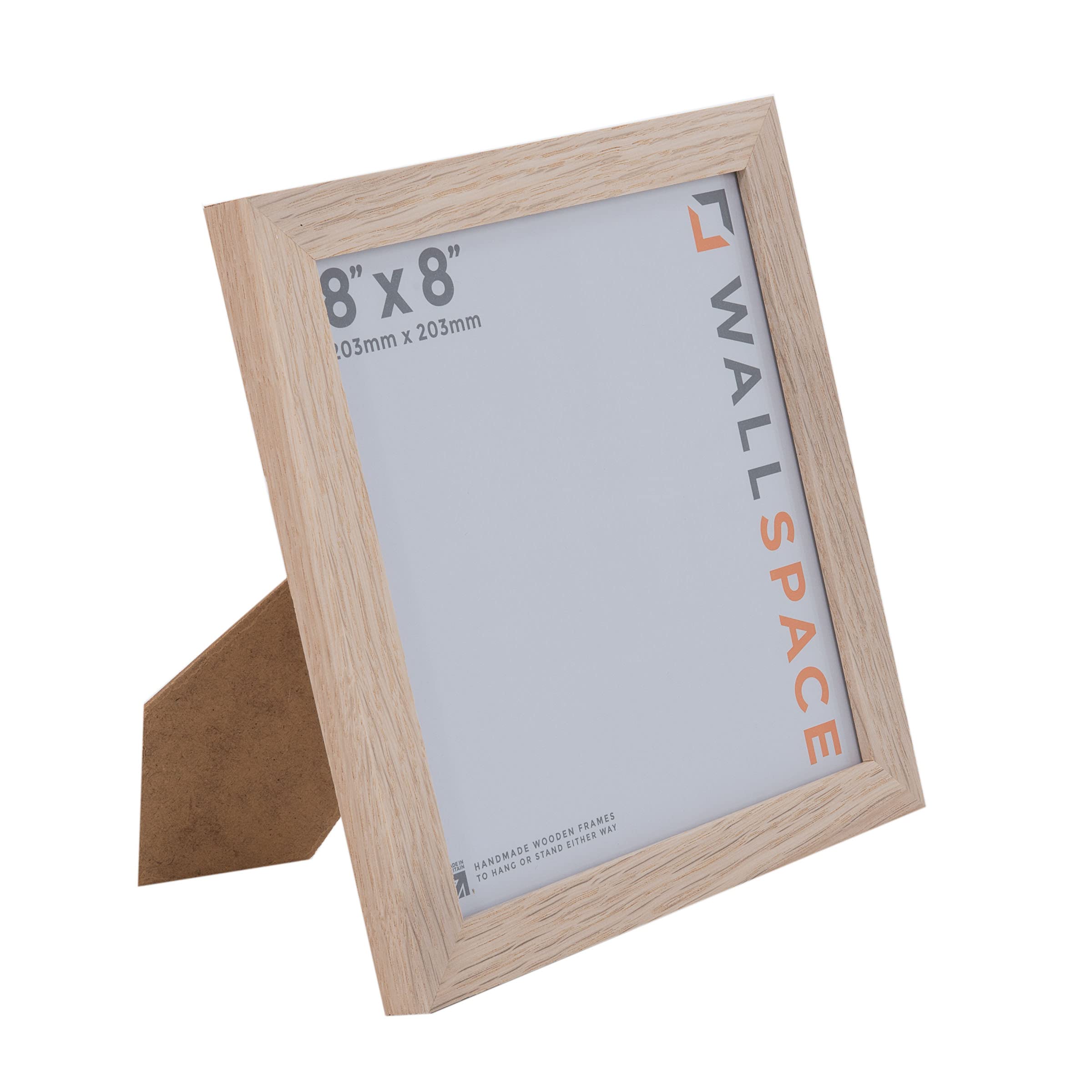 Buy Wall Space 8x8 Oak Frame Oak Square 8x8 Picture Frame Real