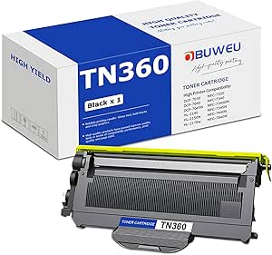 Amazon.com: TN360 Toner Cartridge Replacement for Brother TN330 TN360 TN-330 TN-360 High Yield ...