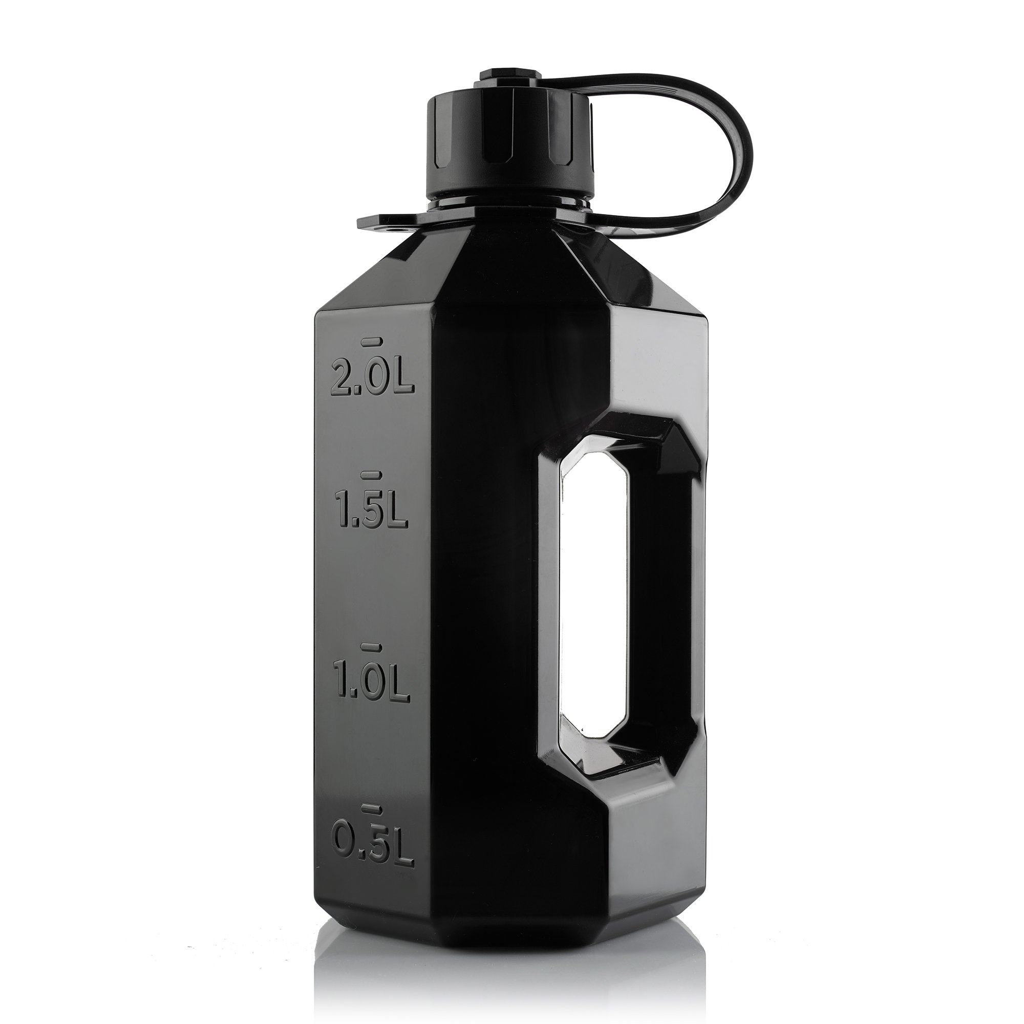 Alpha Bottle XXL - 2400ml Water Jug/Gym Bottle - BPA Free - Eddie Hall ...