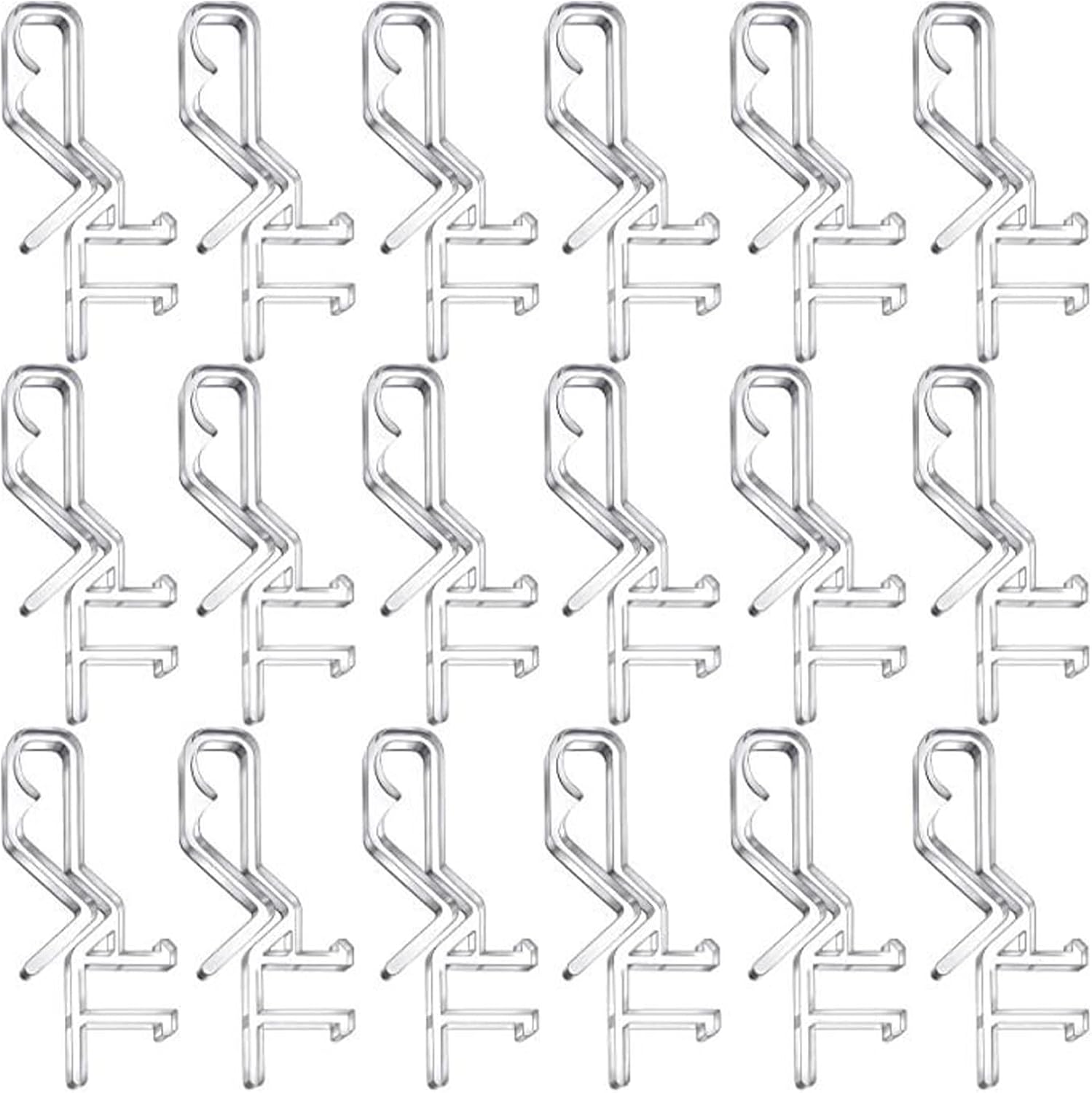 Acrylic Valance Clips,30PCS/Pack 1.87inch Plastic Valance Clips ...