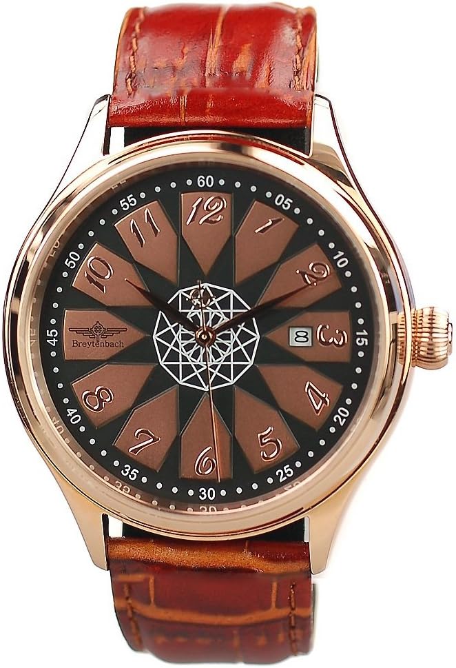 Amazon.com: Breytenbach Men's BB3310SRG-RG Automatic Watch : Clothing ...
