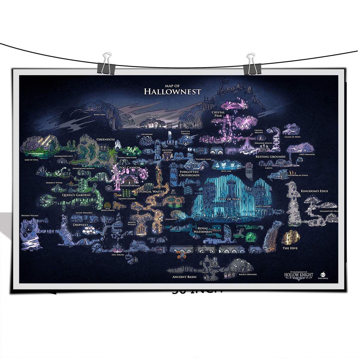 Hollow Knight Maps Of Hallownest Guide For Hollow Knight: Voidheart