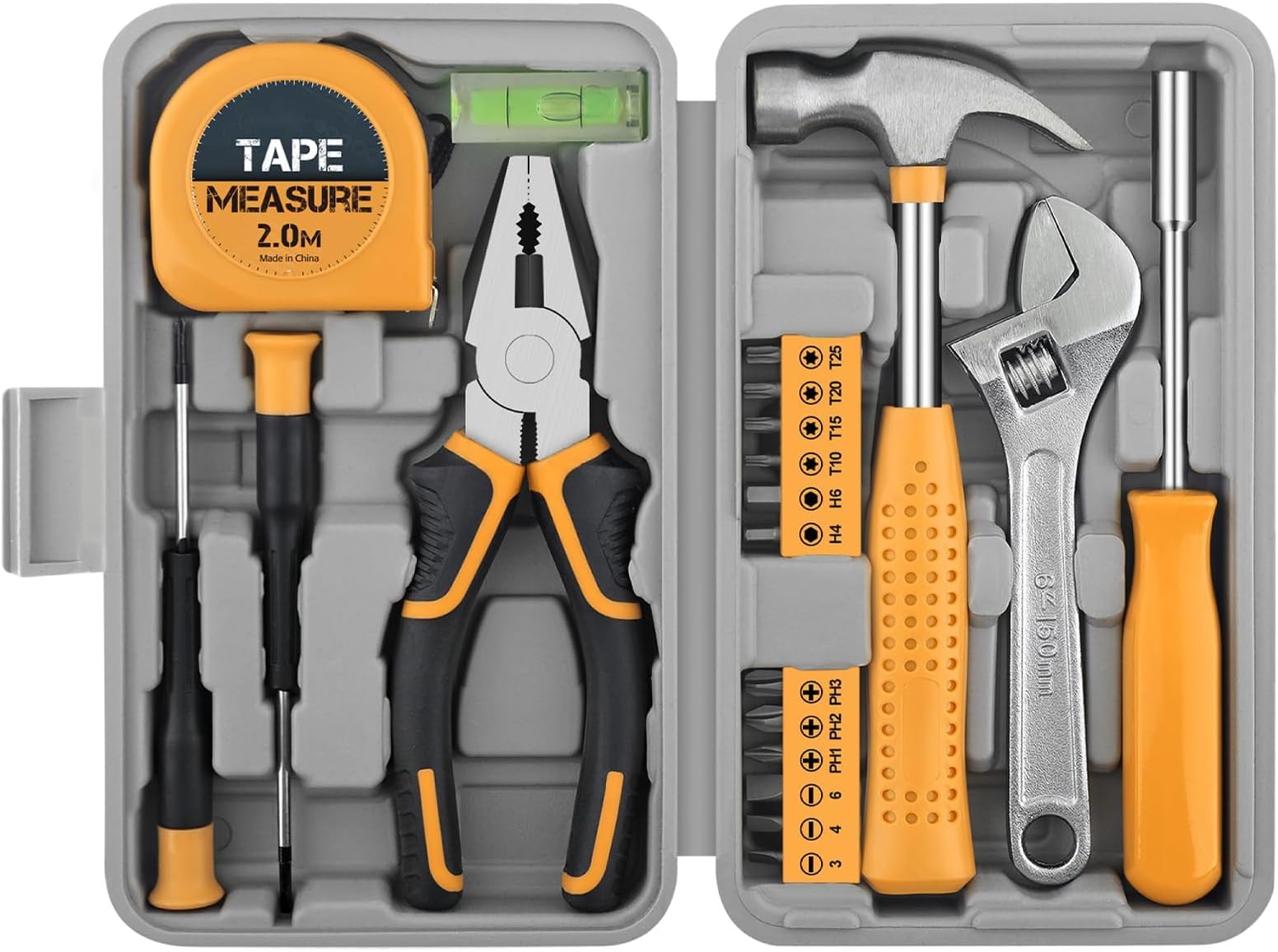 Amazon.com : XDENGP 13 Piece Pink Tool Set, Mini Tool Box for Women ...