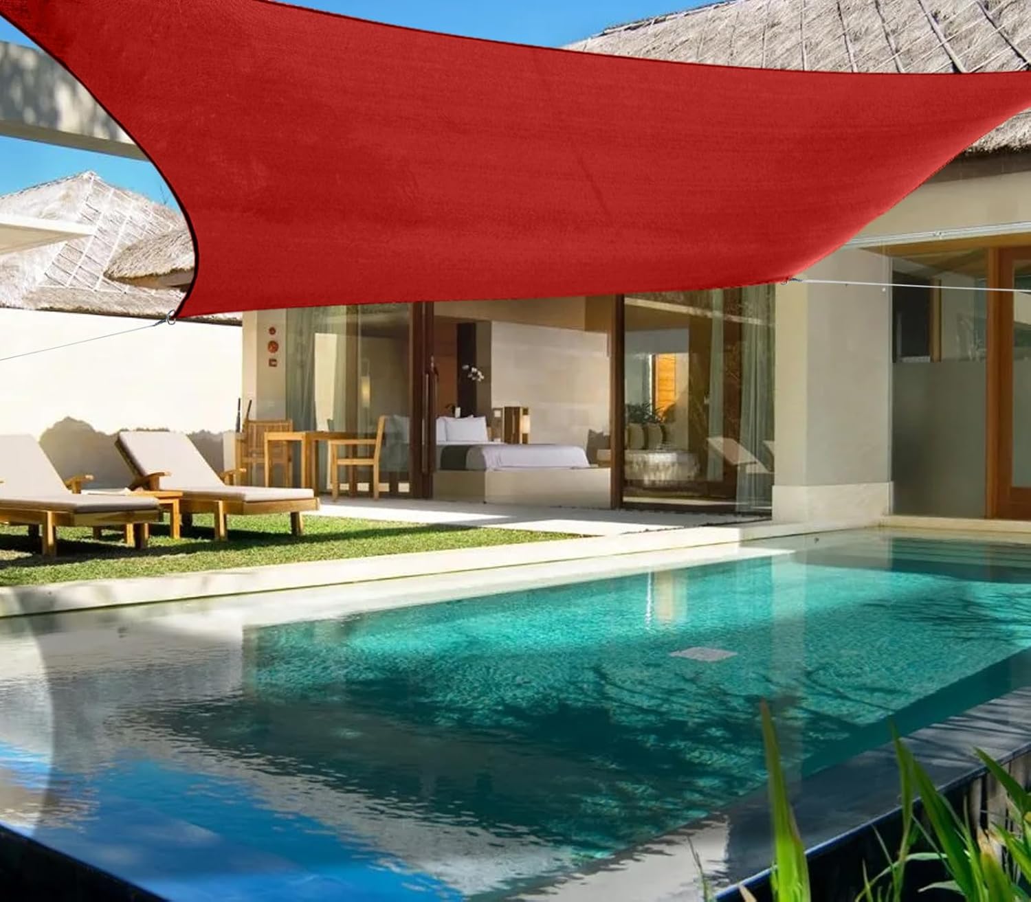 Amazon.com : ABCCANOPY Sun Shade Sail, 8'x12' UV Block Canopy Sun ...