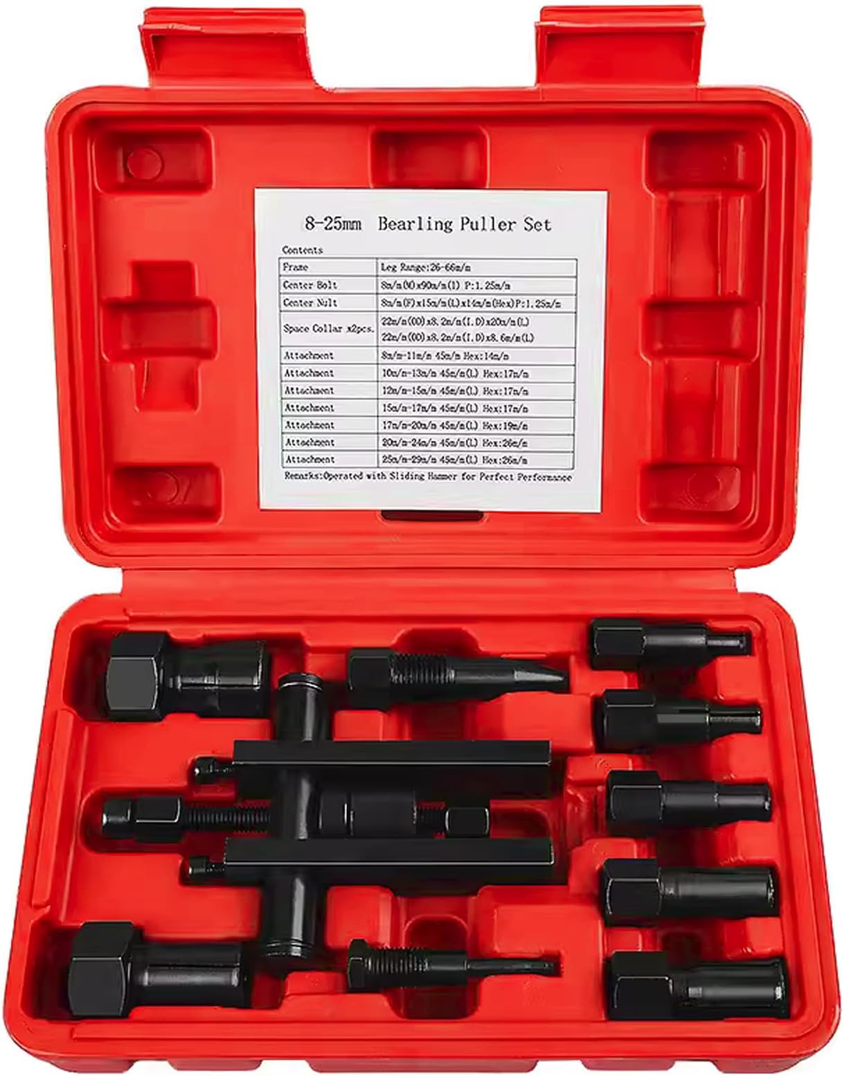 Amazon.com: dirnatel Bearing Puller Motorcycle Blind Hole Bearing ...