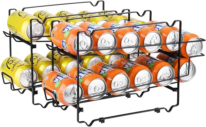 Amazon.com: Toplife - 2 Pack Soda Can Beverage Dispenser Rack ...