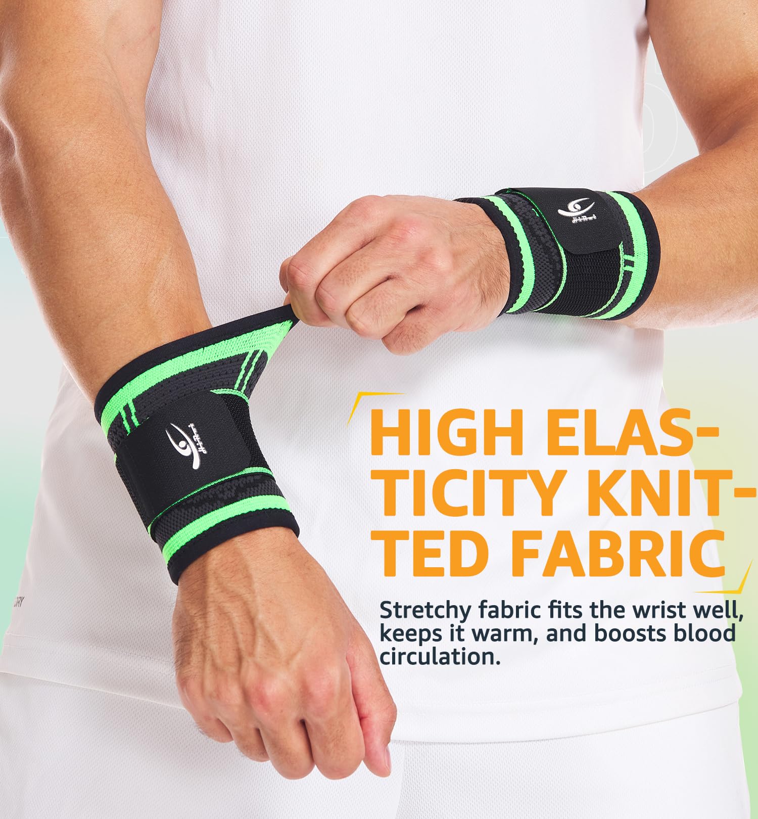 Snapklik.com : HiRui Wrist Brace Wrist Wraps Compression Wrist Strap ...