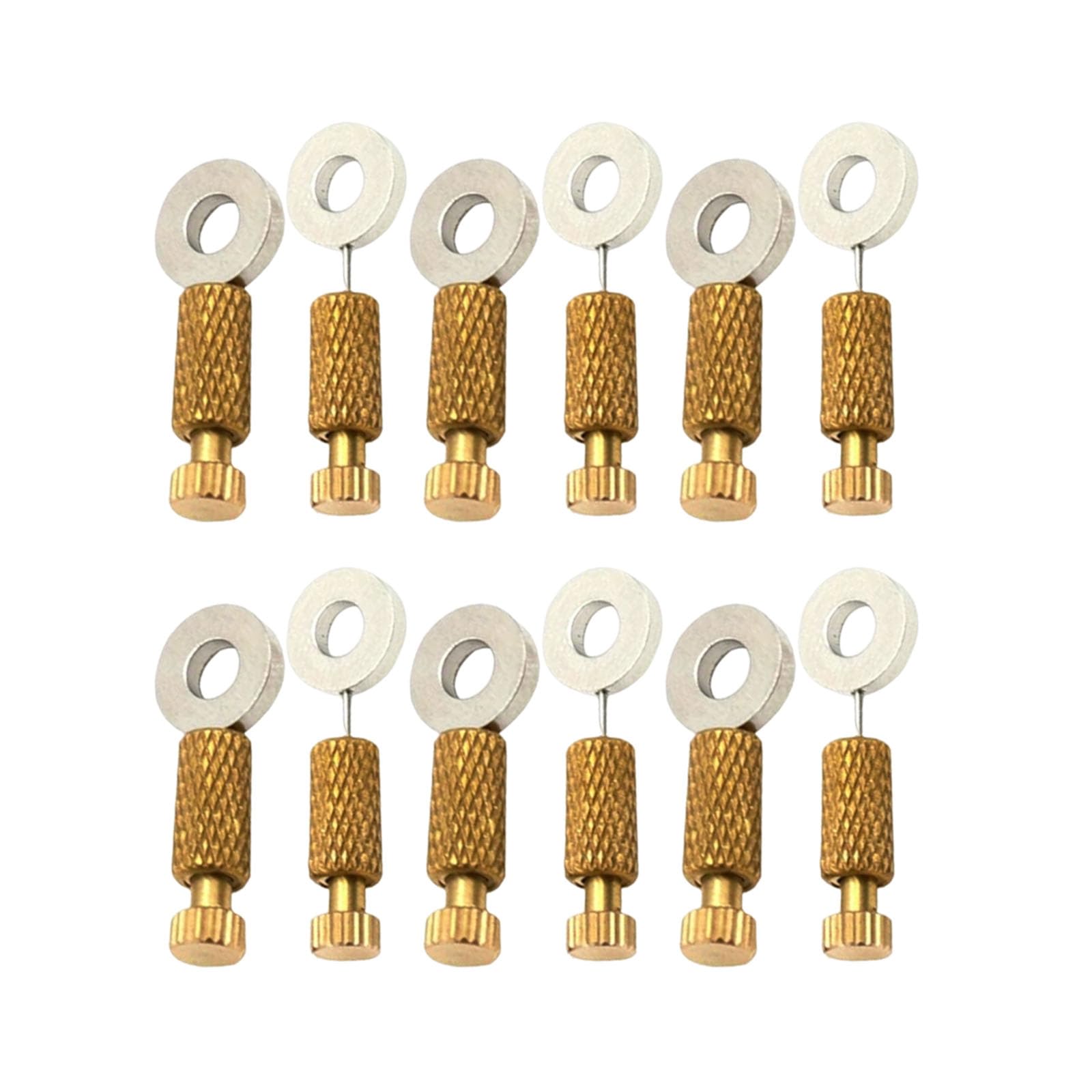 Amazon.com: Lyshujli 12Pcs Leather Suture Positioning Needles ...