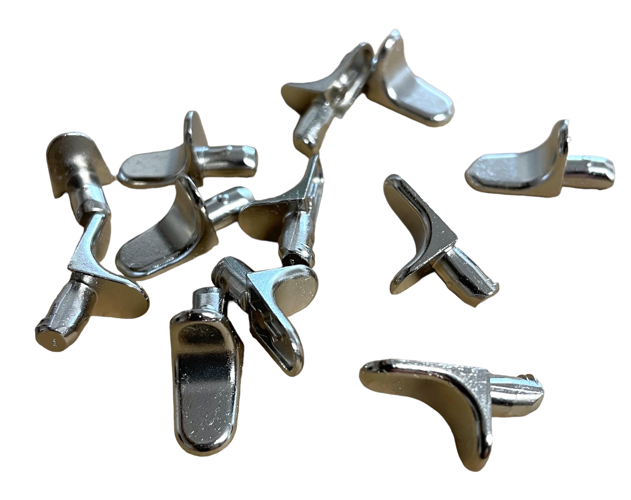 JAM2DAY 12 x Shelf Support Studs Pegs for Standard 5 mm Hole - Strong ...