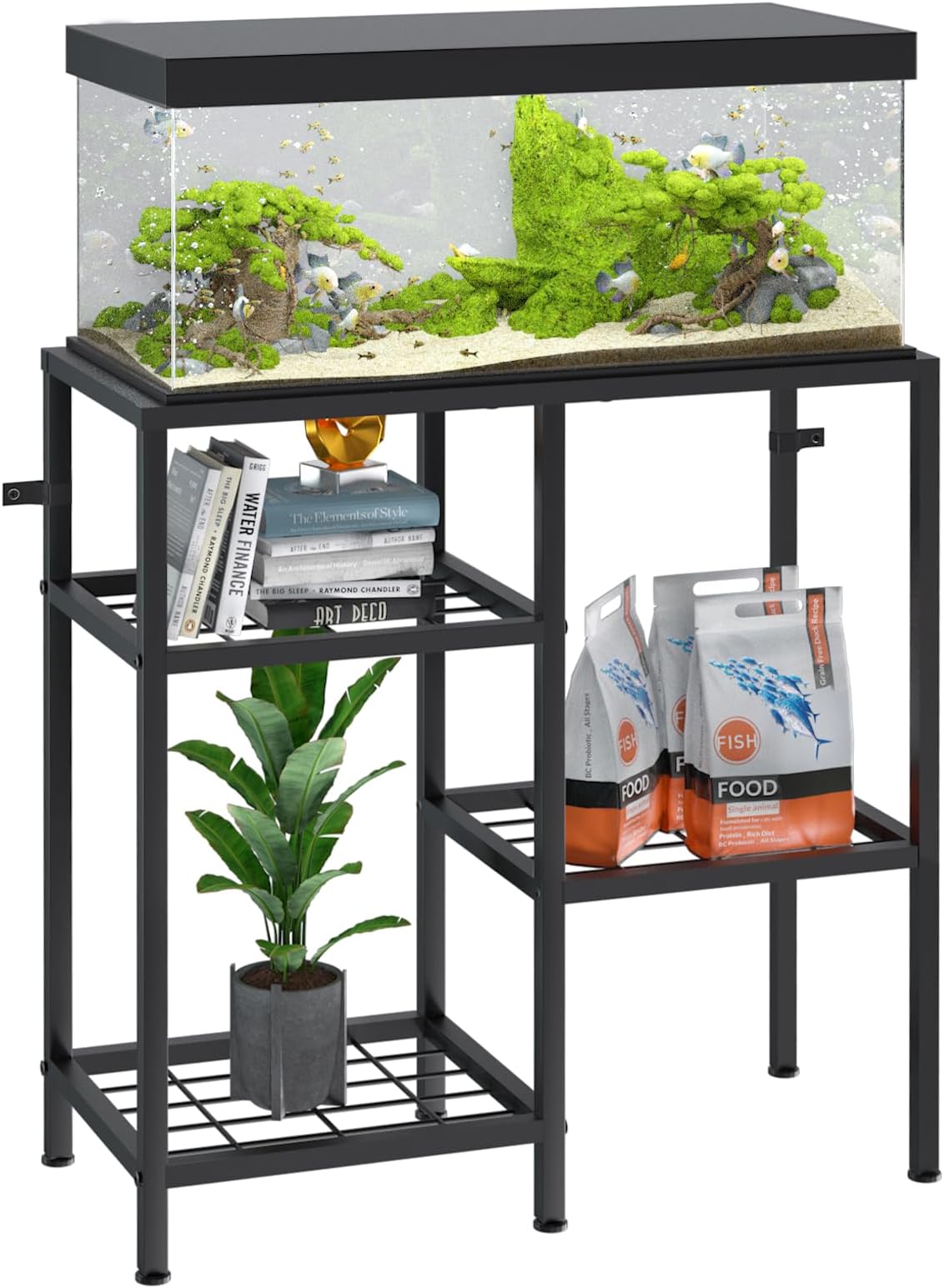 Amazon.com: BESTTOONE 20-29 Gallon Fish Tank Stand: Aquarium Stand with ...