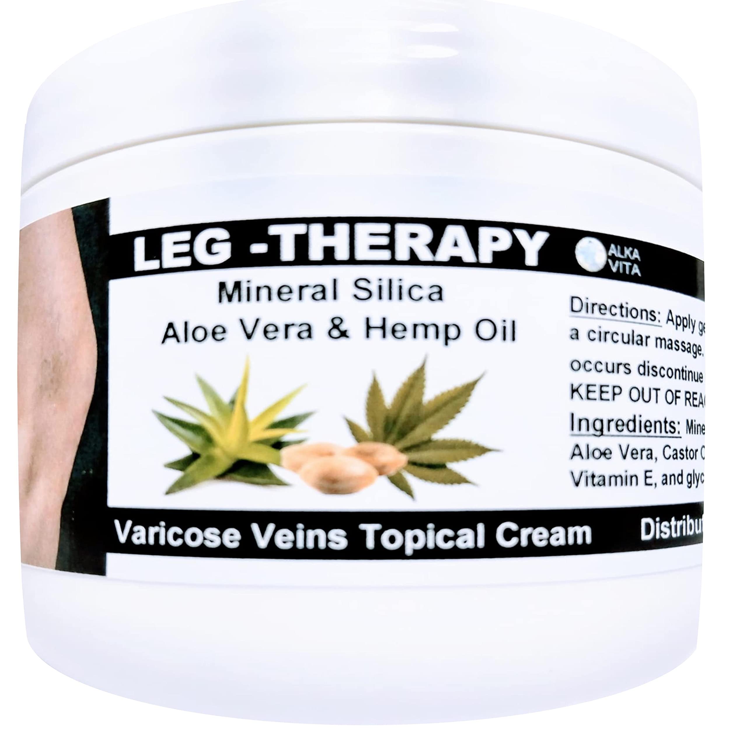 Amazon.com : Varicose Veins Leg-Therapy Soothing Cream Natural Relief ...