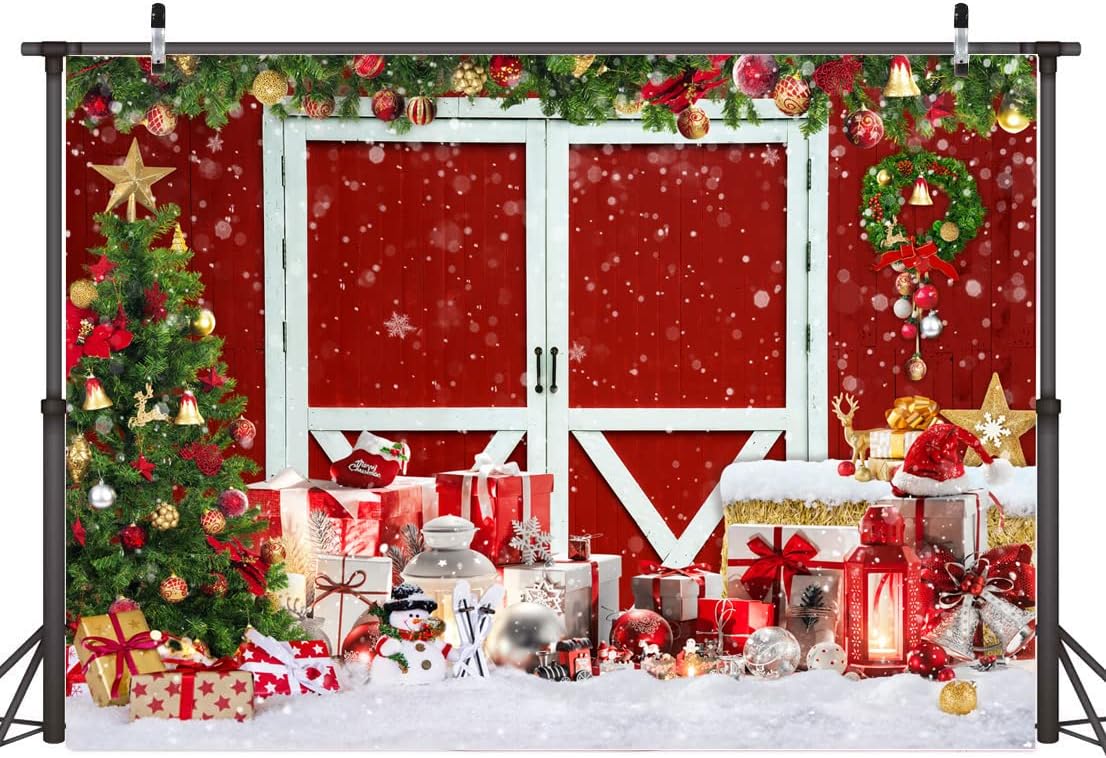 Amazon.com : AIIKES 7X5FT Christmas Backdrops for Photography Christmas ...