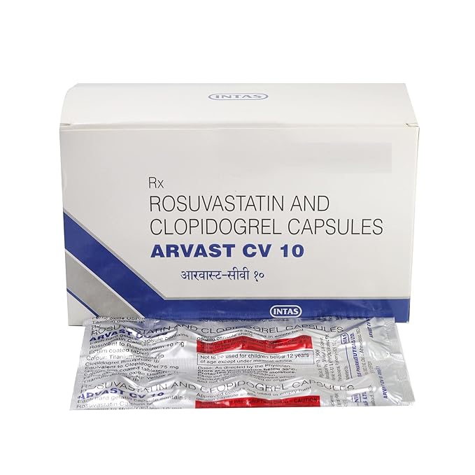 Arvast CV 10MG - Strip of 10 Capsules : Amazon.in: Health & Personal Care